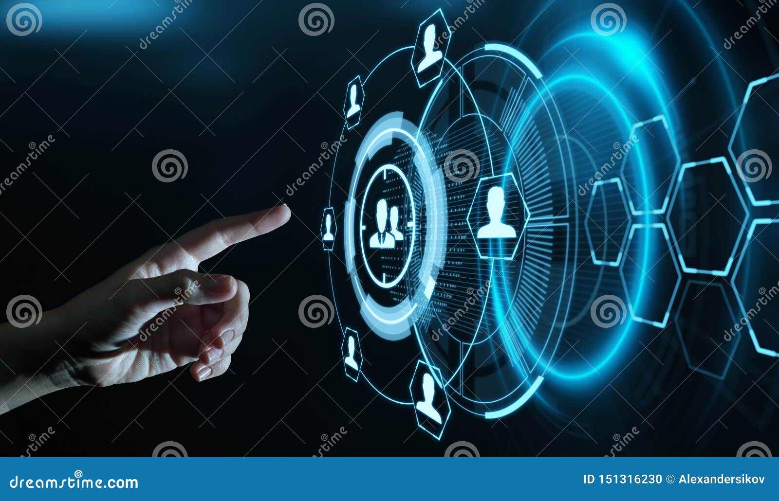 Target Audience Marketing Internet Business Technology Concept Stock ...