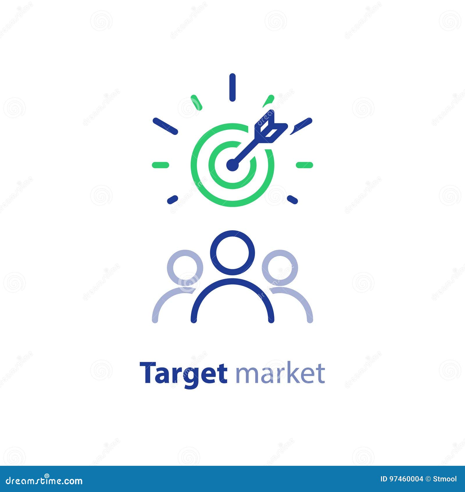 Target Audience, Marketing Research, Public Relations Concept, Line ... Target Audience, Marketing Research, Public Relations Concept, Line ...