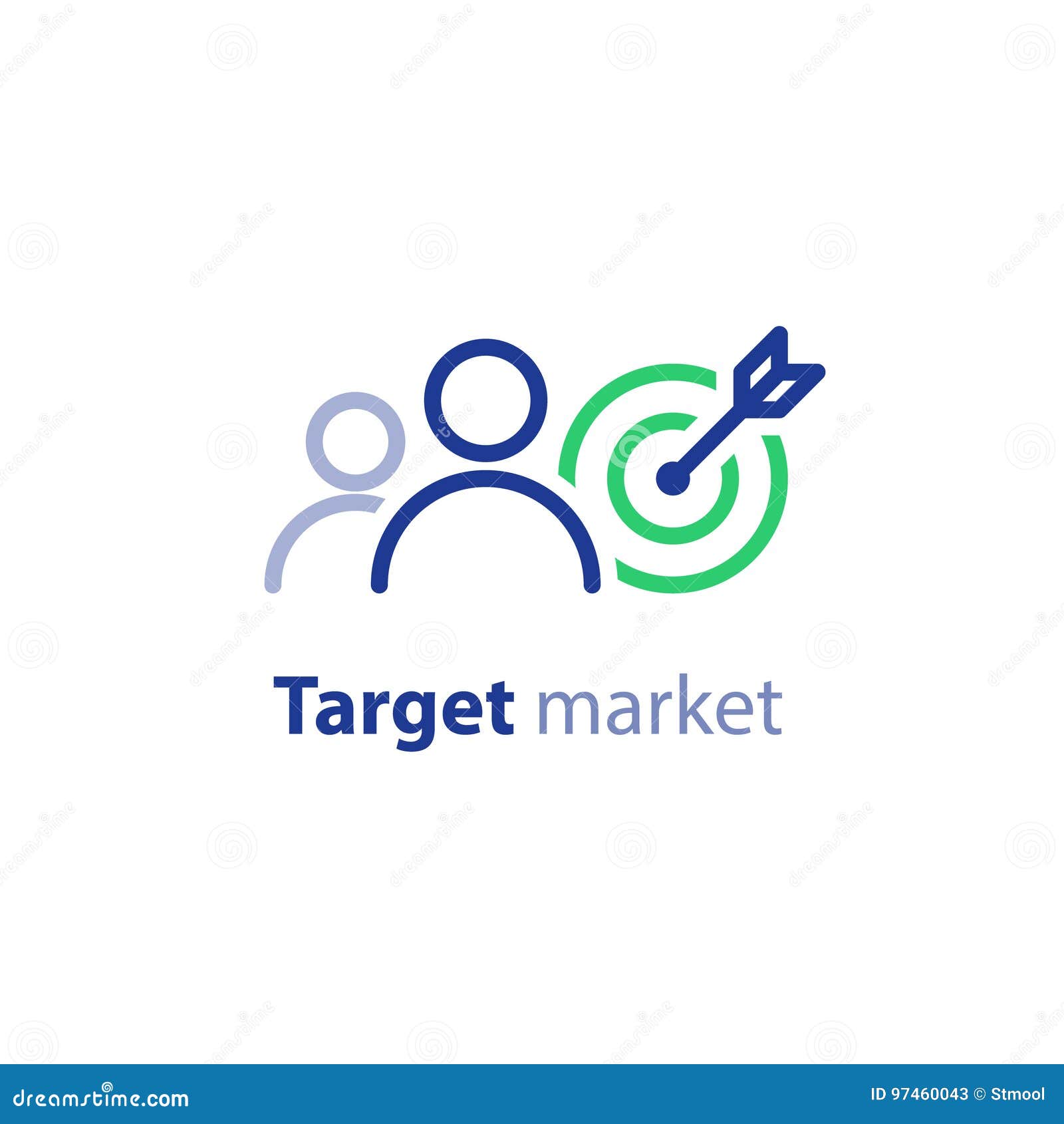 Target Audience, Marketing Research, Public Relations Concept, Line ... Target Audience, Marketing Research, Public Relations Concept, Line ...