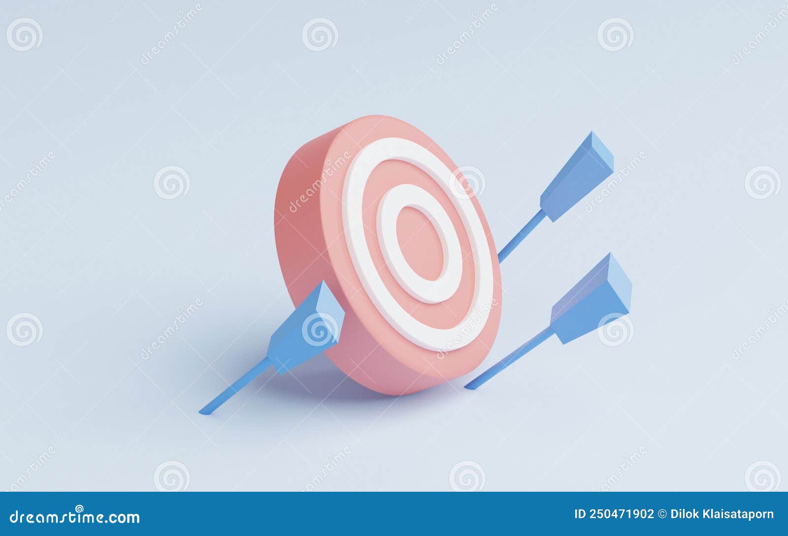 Target Board with Arrow for Challenge Setup Business Achievement Goal ...