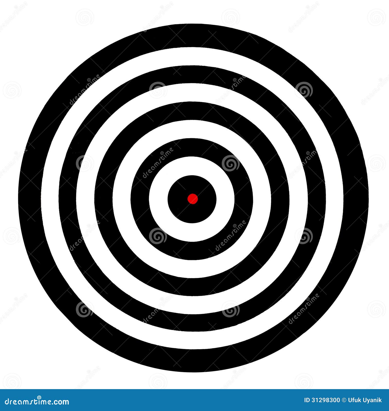 Target board stock illustration. Illustration of business - 31298300