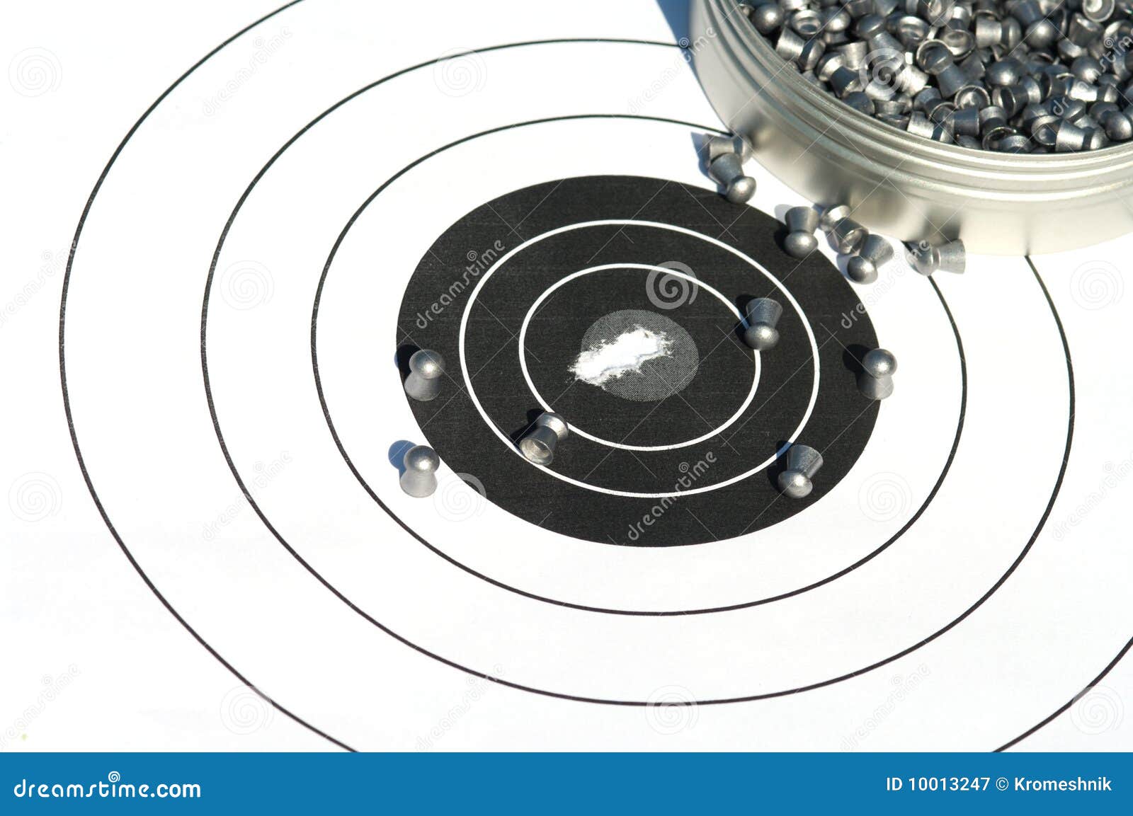 Target and bullets stock image. Image of life, training - 10013247