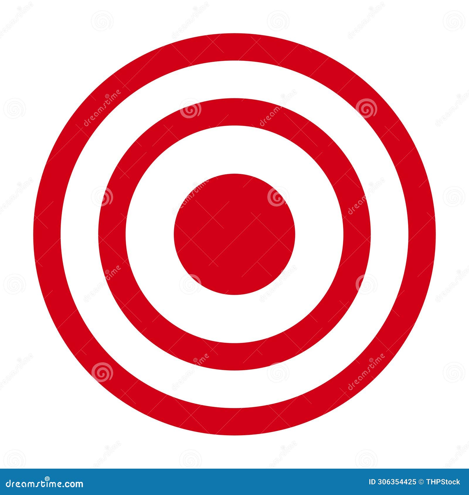 Target Bullseye Vector stock illustration. Illustration of round ...