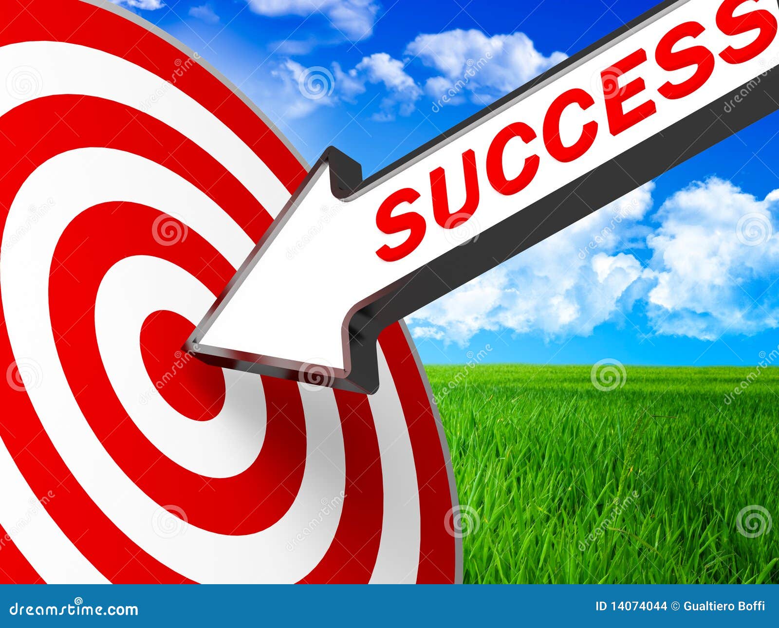 Target business stock illustration. Illustration of pointer - 14074044