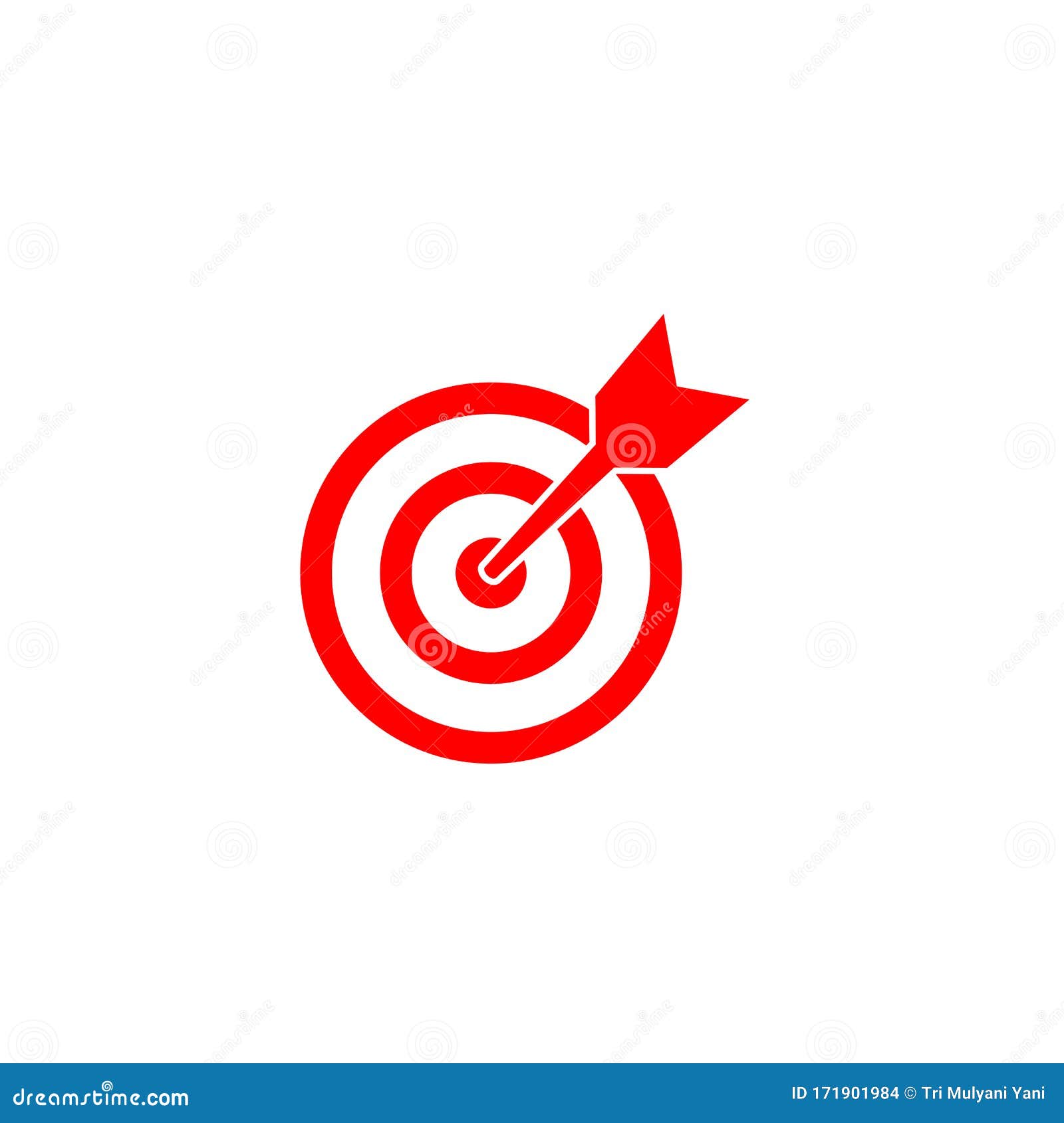 Target Icon Vector Design Symbol Stock Vector - Illustration of ...