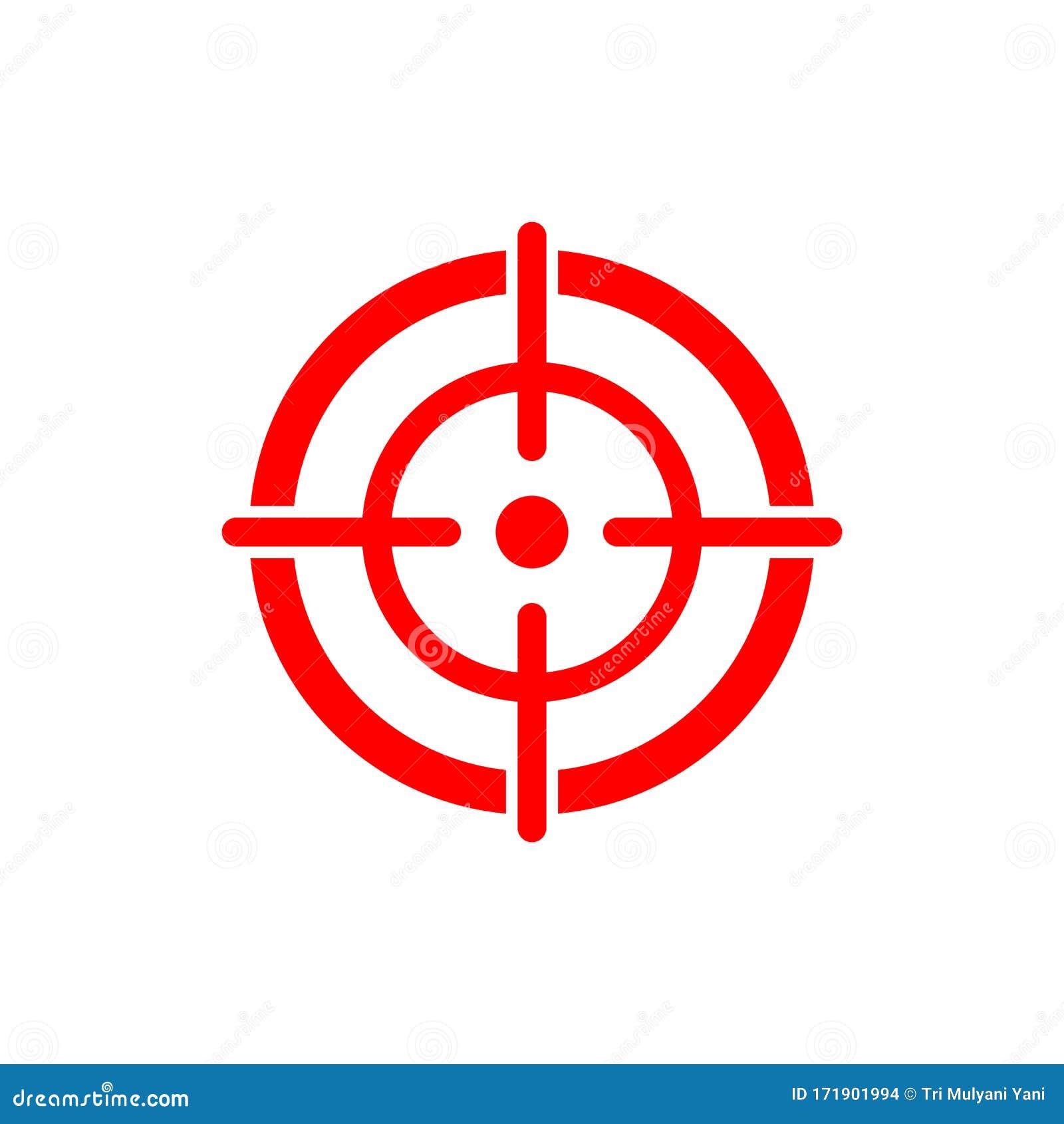 Target Icon Vector Design Symbol Stock Vector - Illustration of sign ...