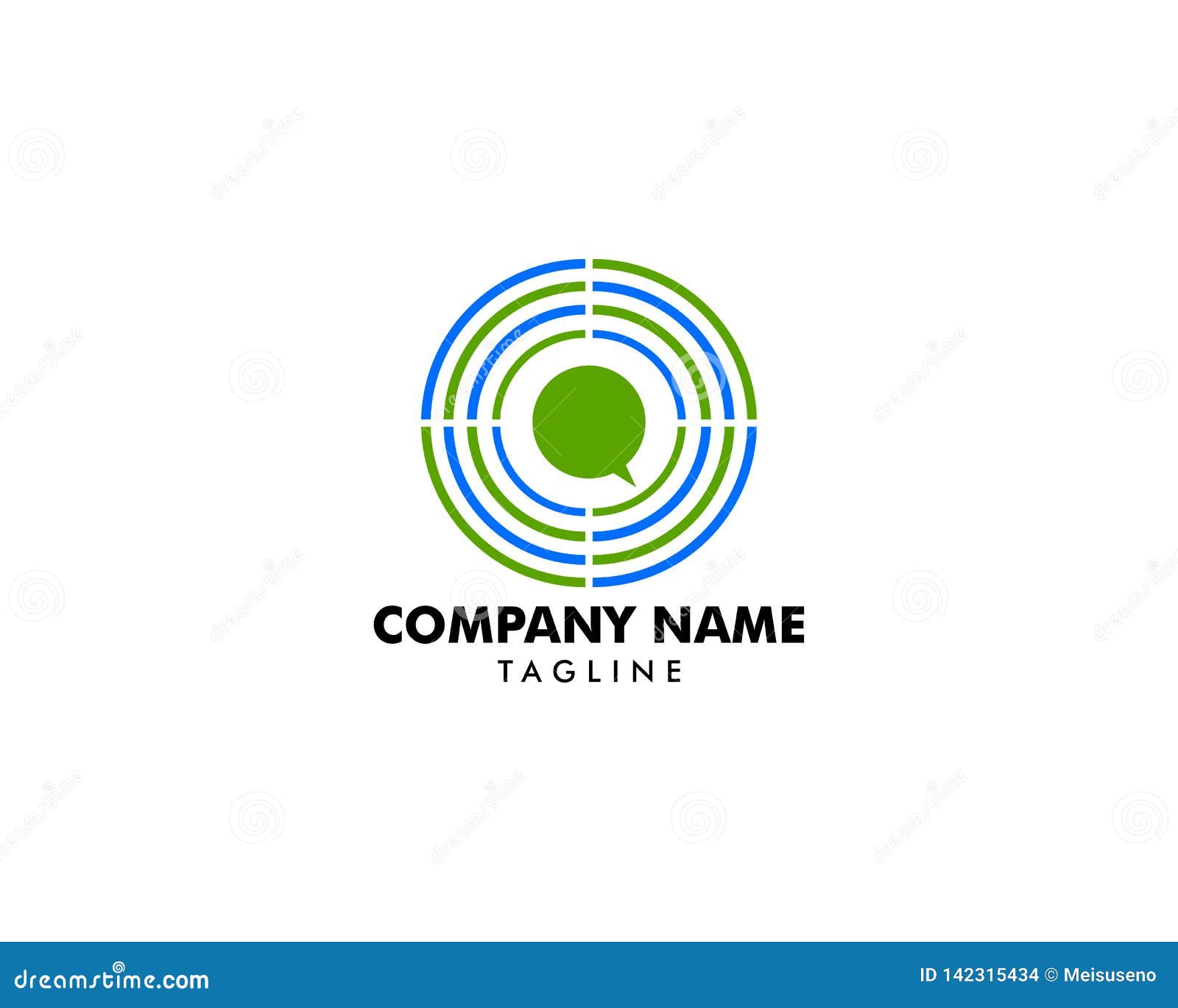 Target Center Question Talk Chat Bubble Vector Logo Icon Stock Vector ...