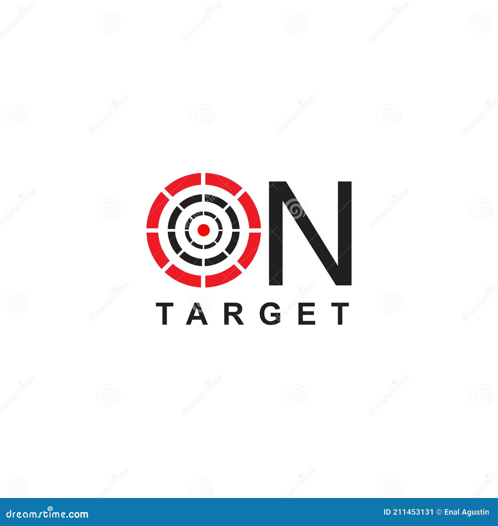 Target Circle Shape Logo Design Template Stock Vector - Illustration of ...