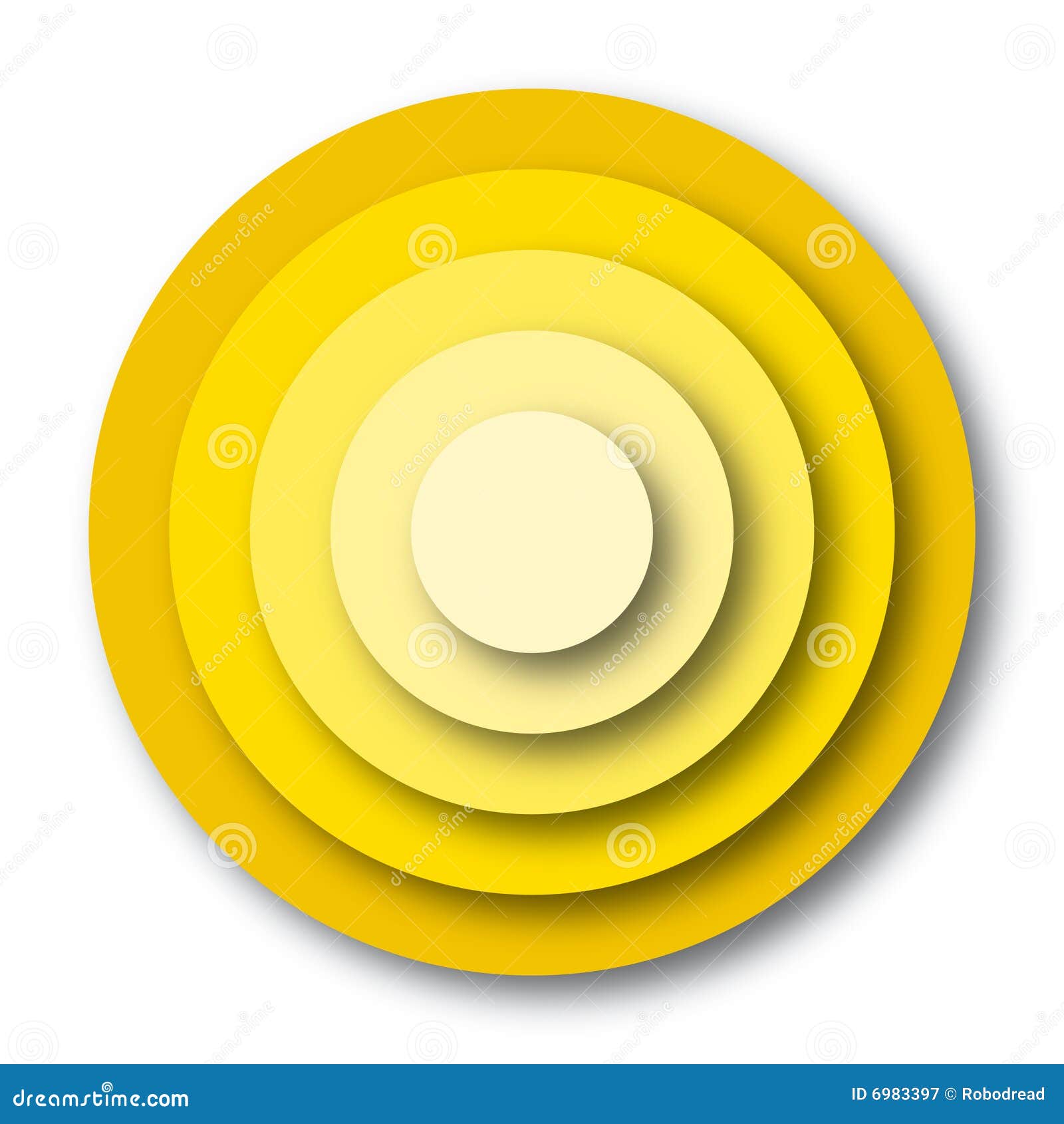 Target colors (vector) stock vector. Illustration of black - 6983397