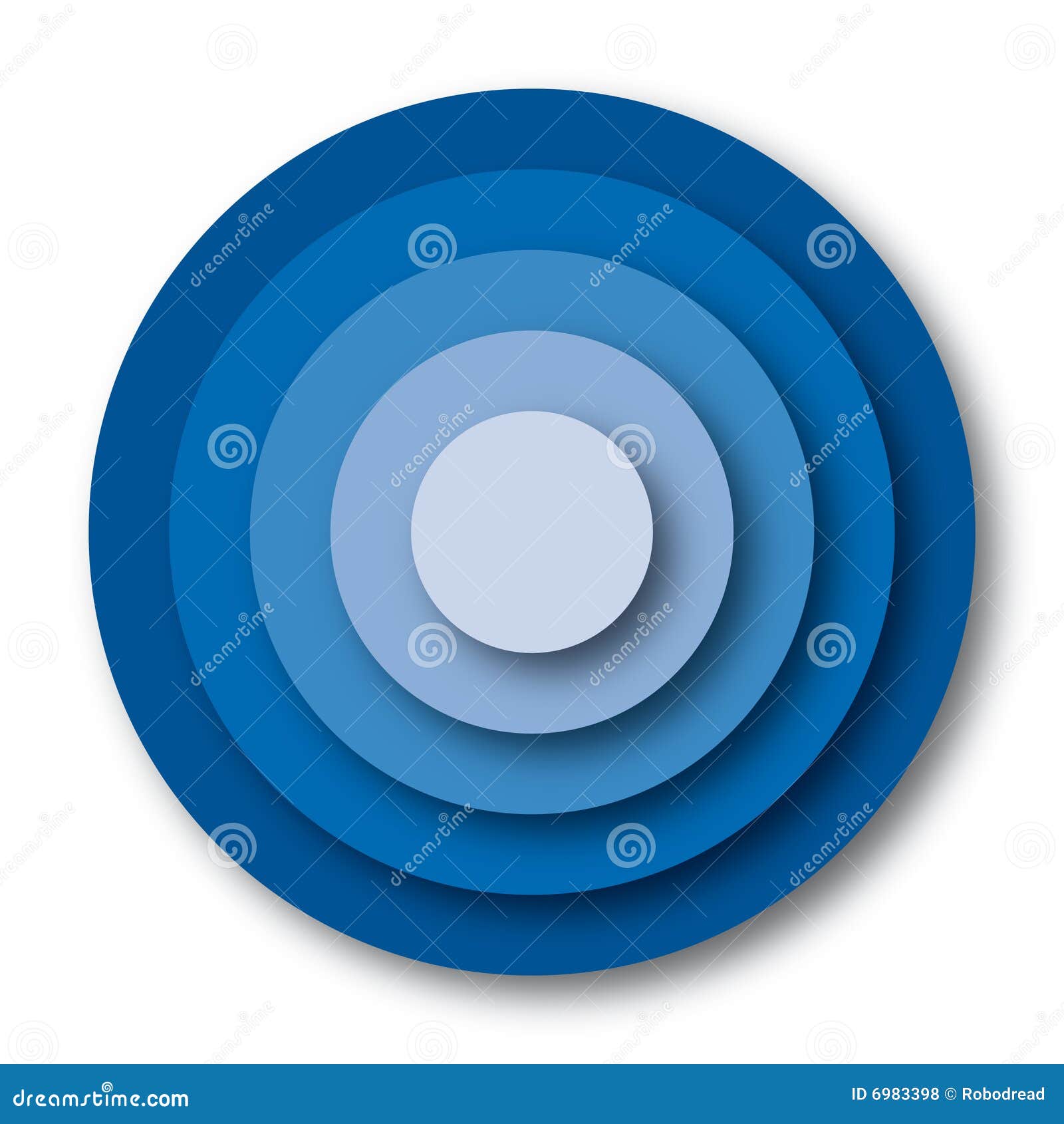 Target colors (vector) stock vector. Illustration of cartoon - 6983398