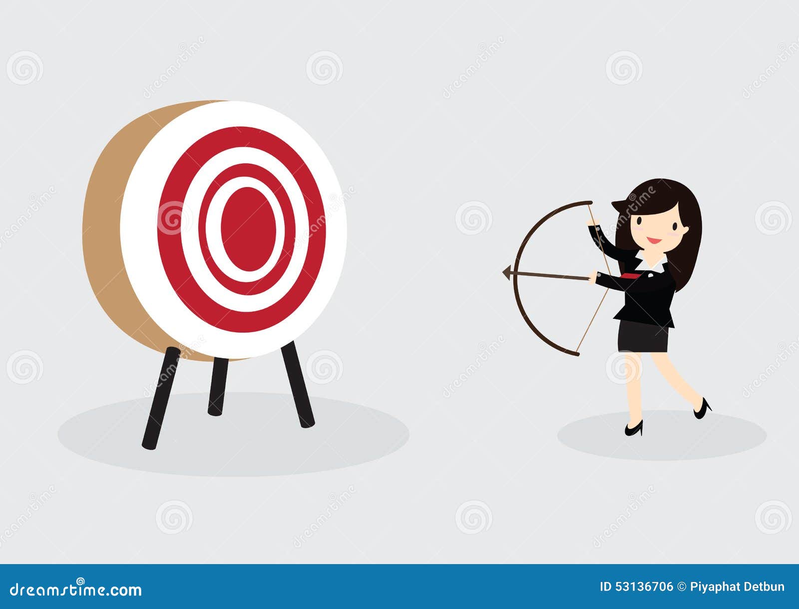 Target Concept stock vector. Illustration of precise - 53136706