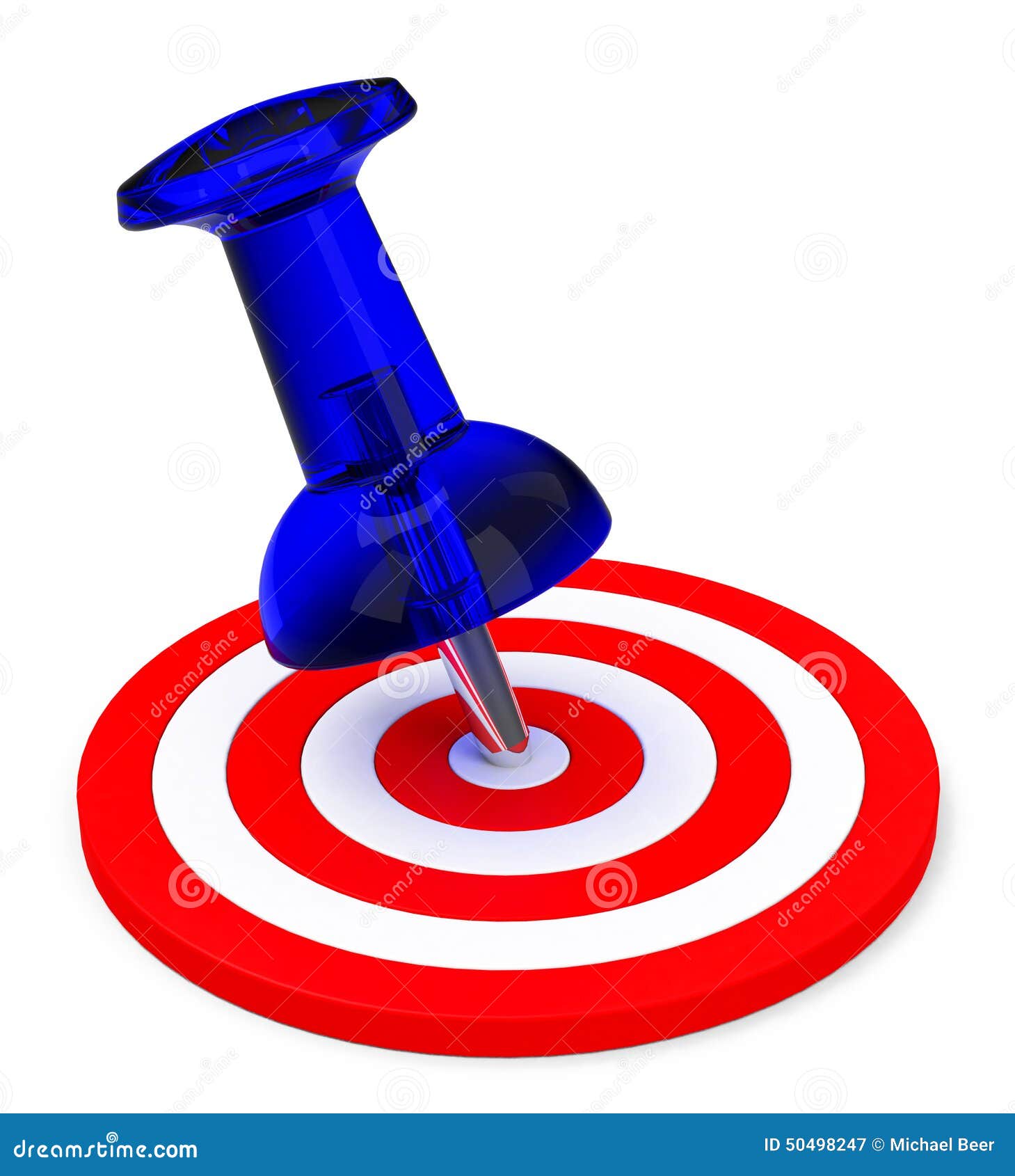 The target stock illustration. Illustration of success - 50498247