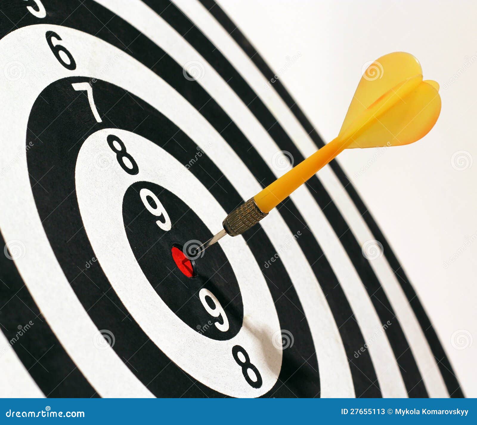 Target and dart stock image. Image of tapered, pointed - 27655113