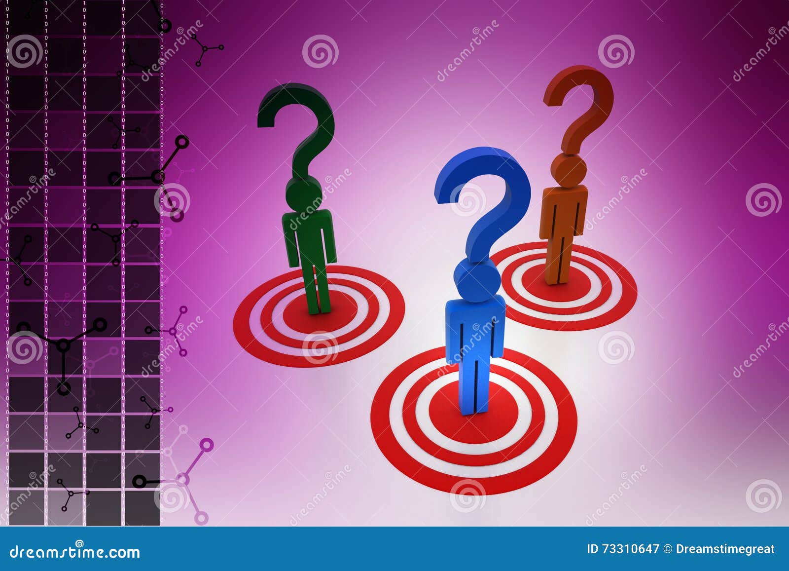 Target dart with people stock illustration. Illustration of skill ...