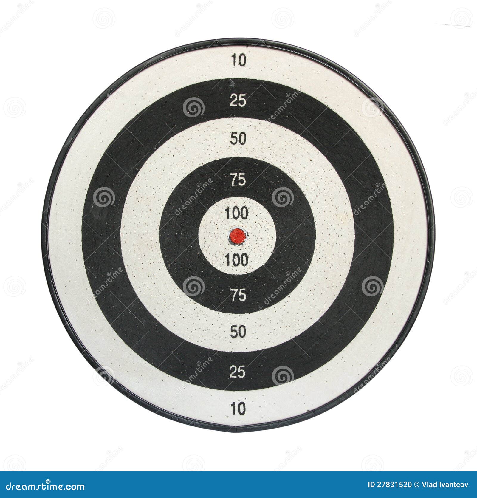 Target for darts. stock photo. Image of board, white - 27831520