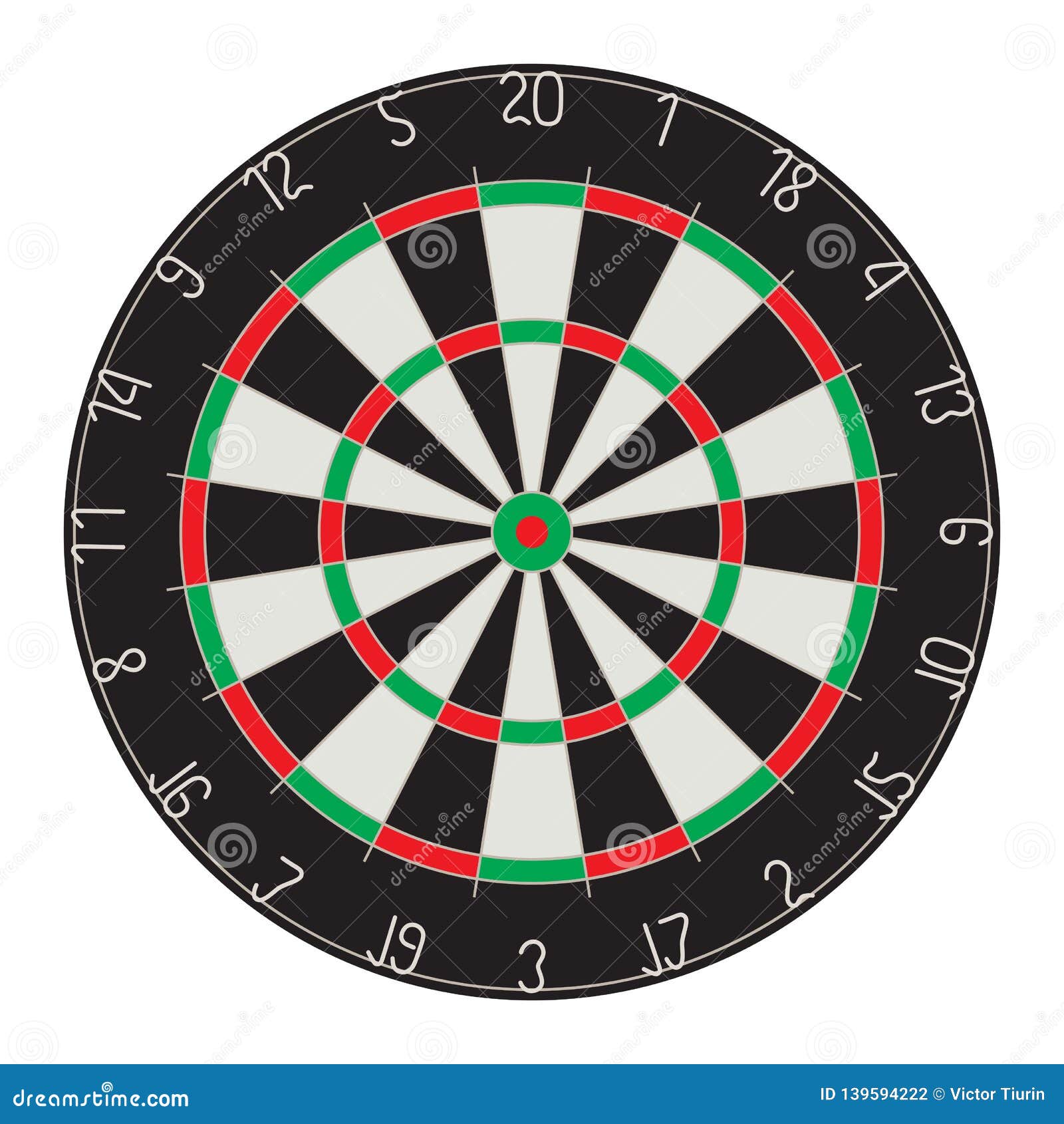 Target for Darts. stock vector. Illustration of equipment - 139594222 Target for Darts. stock vector. Illustration of equipment - 139594222