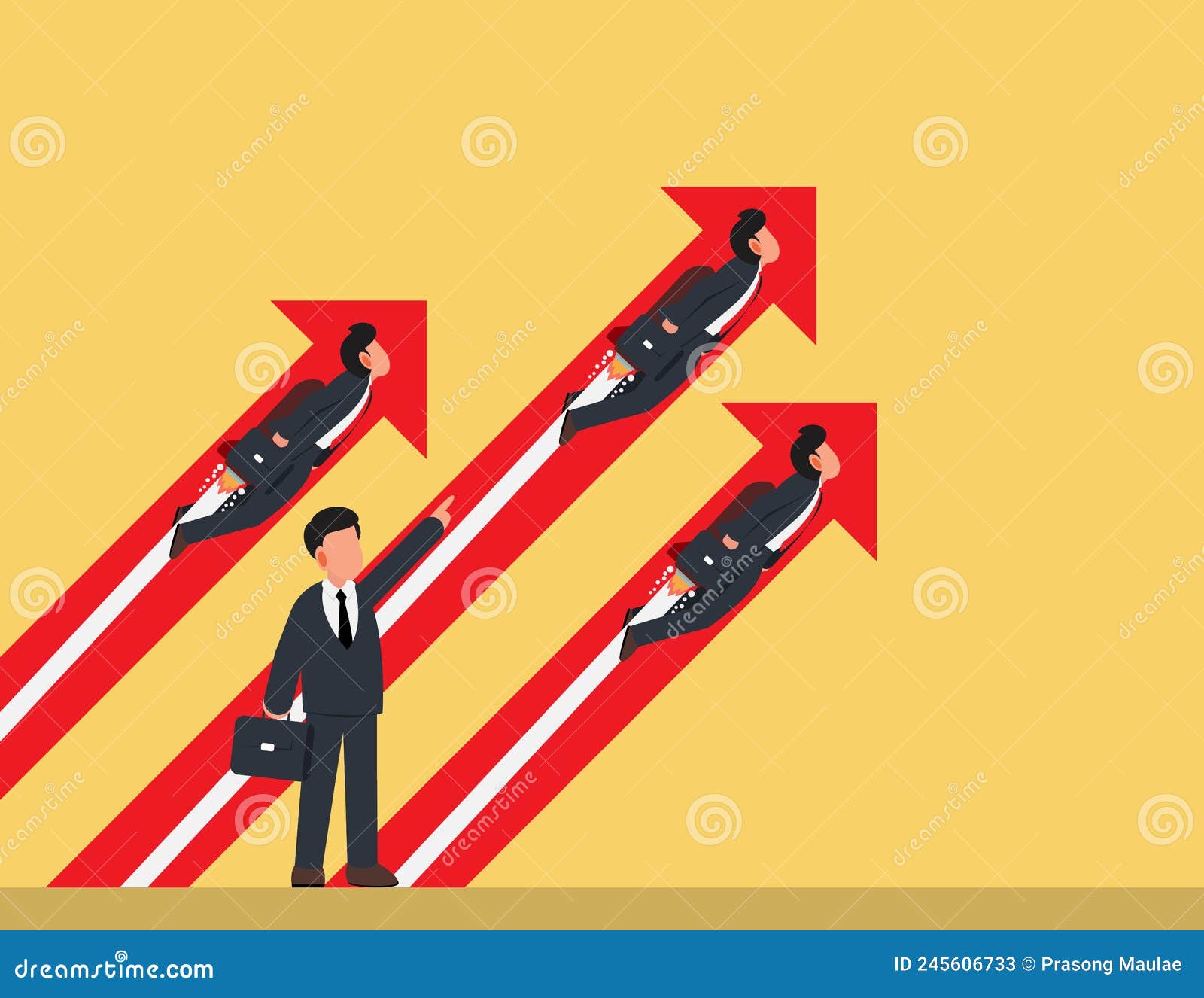 Target Direction of Successful Business Strategy. Strategy and Planning ...