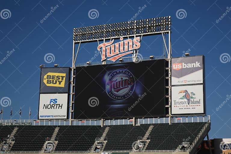Target Field - Minnesota Twins Editorial Stock Photo - Image of ...