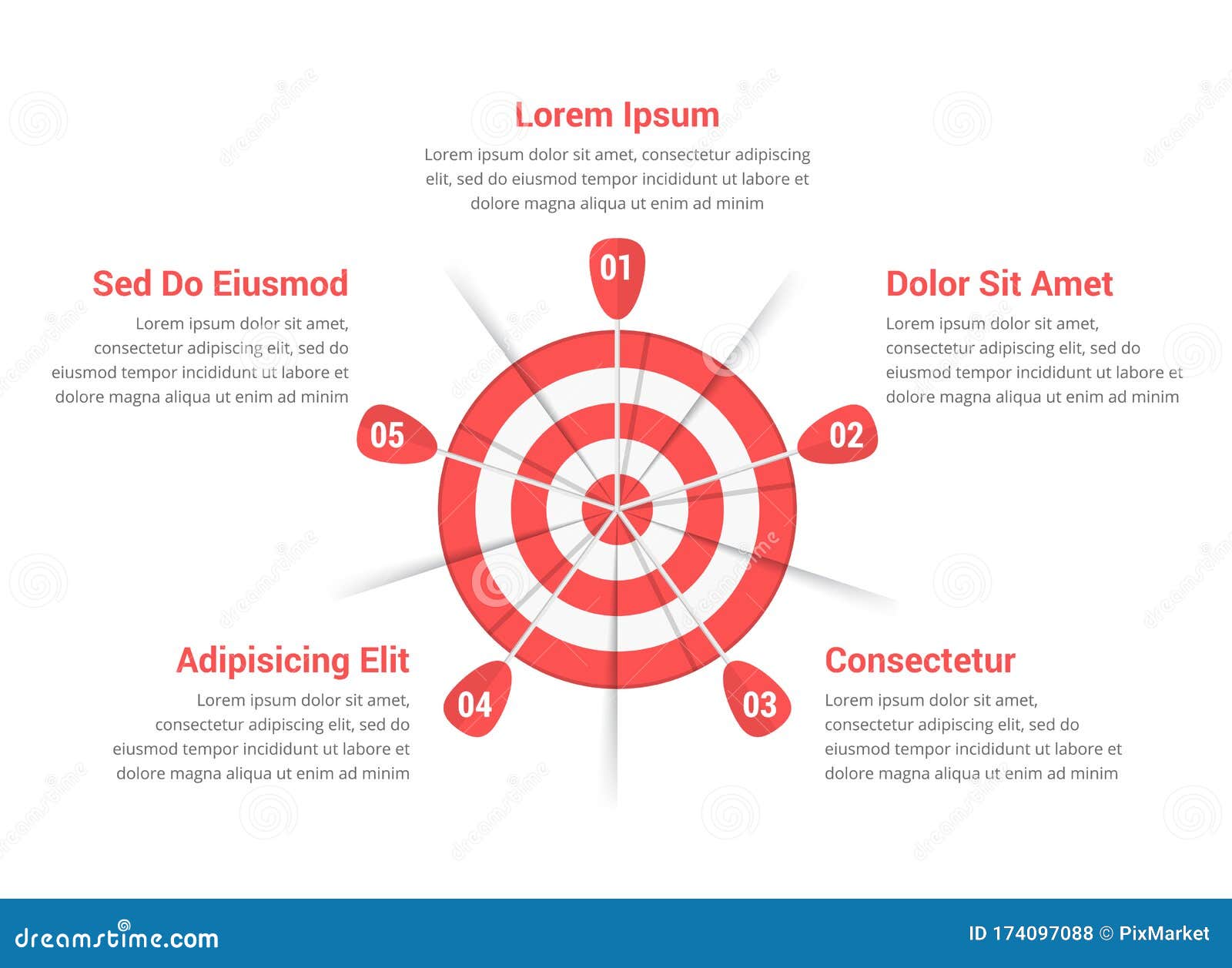 Five Arrows Stock Photography | CartoonDealer.com #28518416