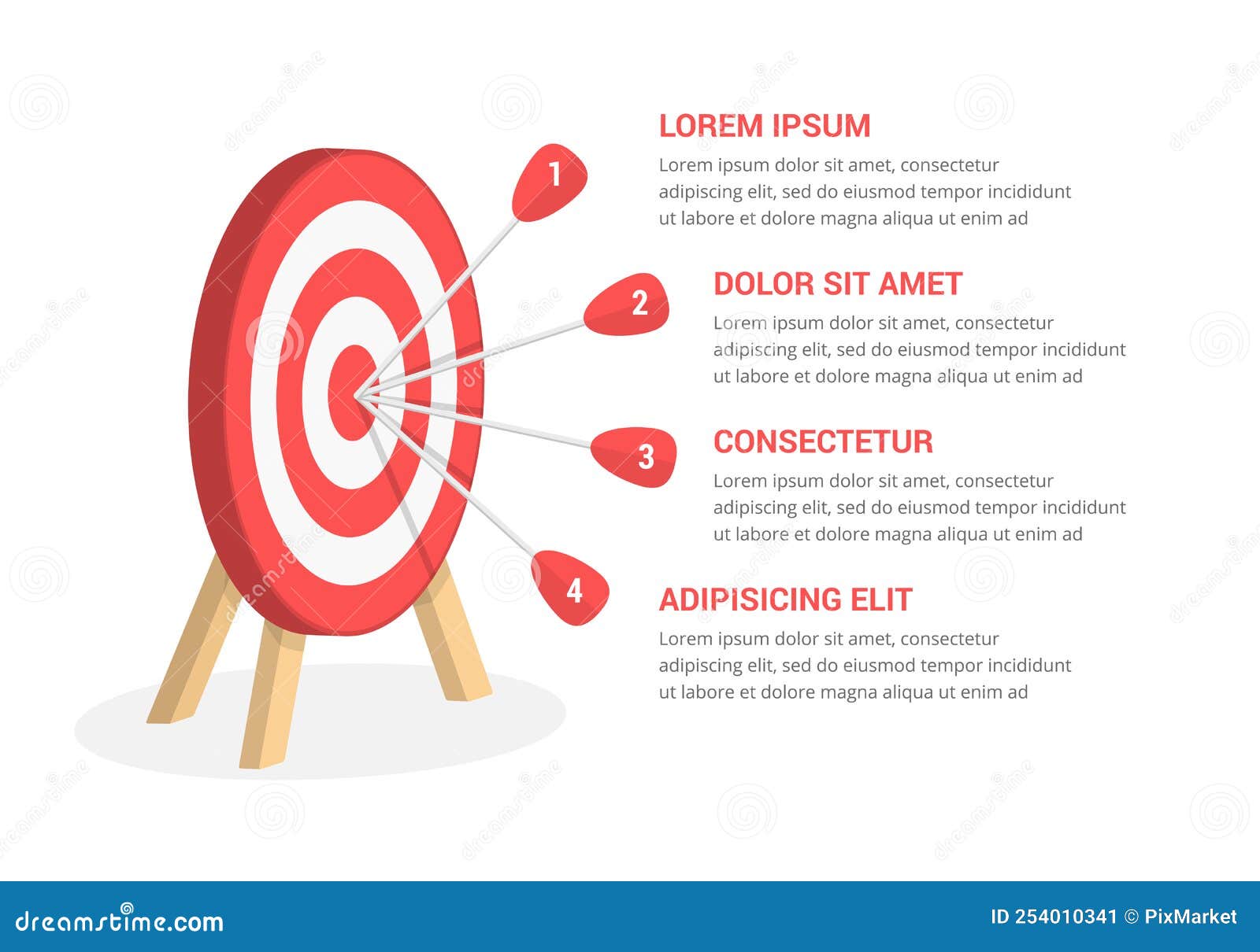 Four Arrows Business CycleCycle Loop Diagram Isolated. Life Cycle ...