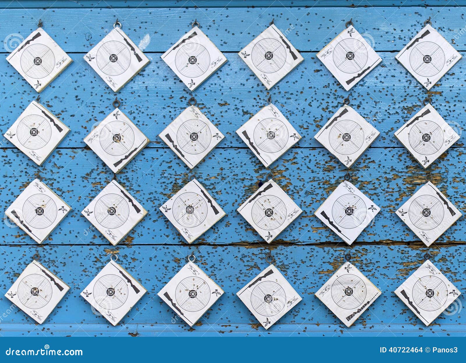 Target Game in Amusement Park Stock Photo - Image of luna, vacation ...