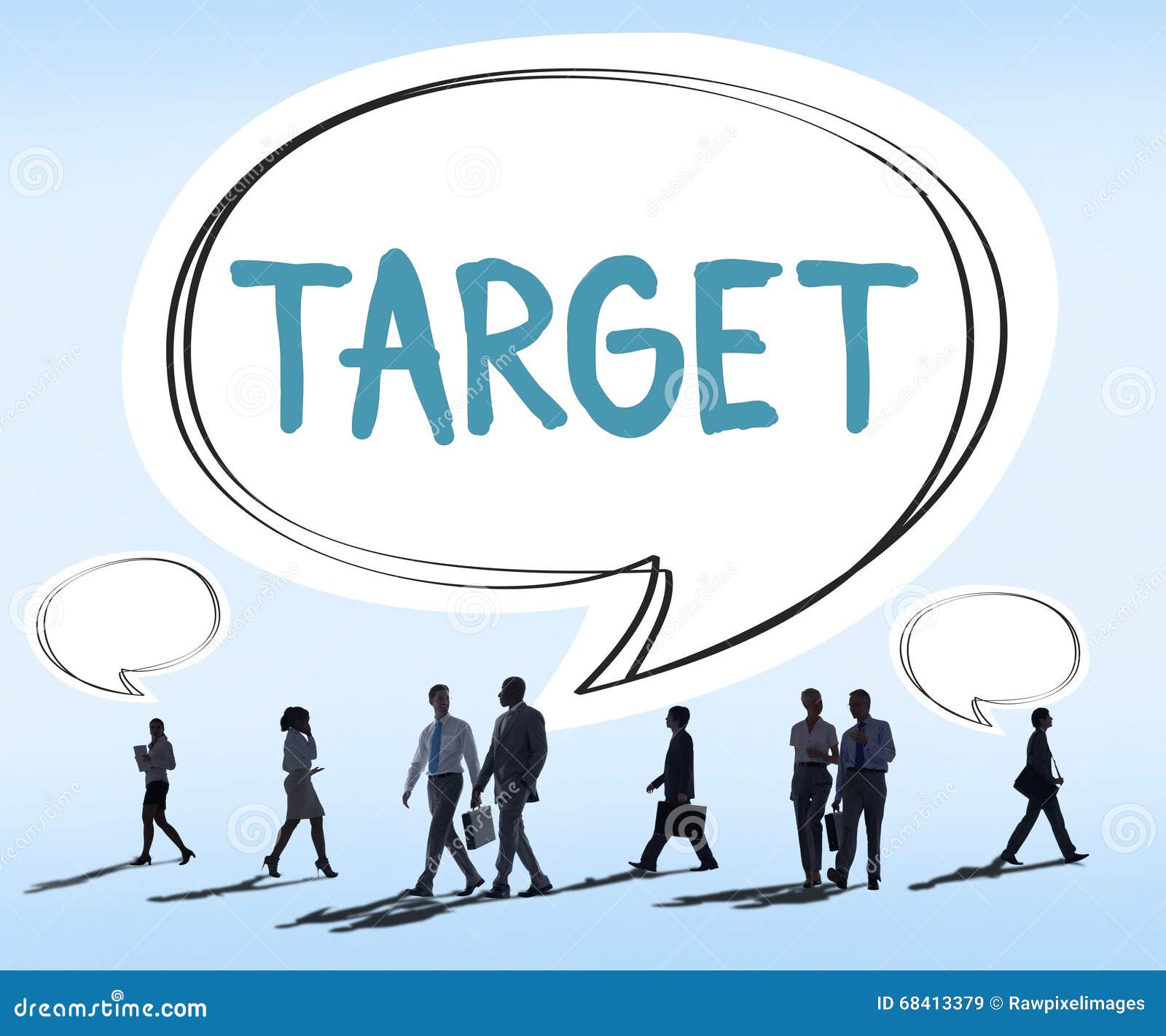 Target Goal Vision Inspiration Mission Concept Stock Image - Image of ...