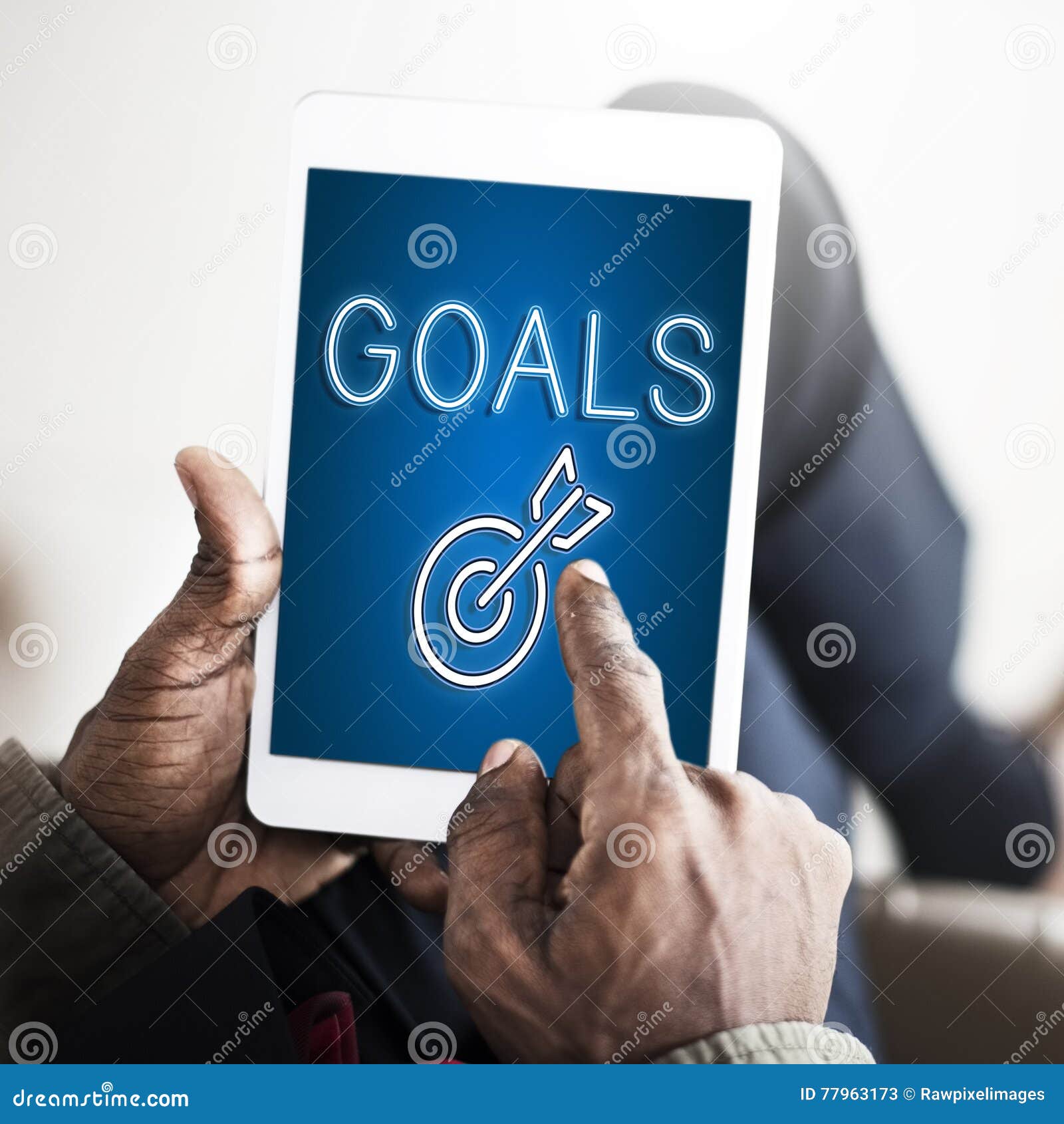 Target Goals Aim Aspiration Focus Vision Graphic Concept Stock Image ...