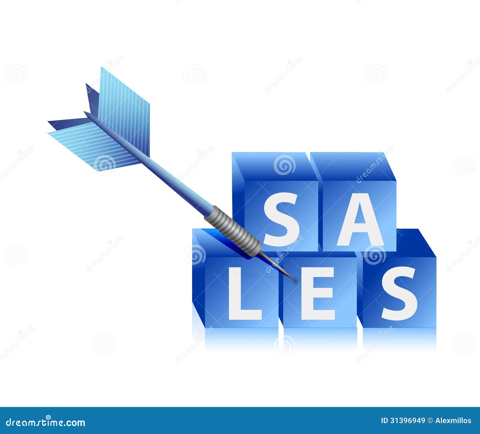 Target Great Sales Illustration Design Stock Illustration ...