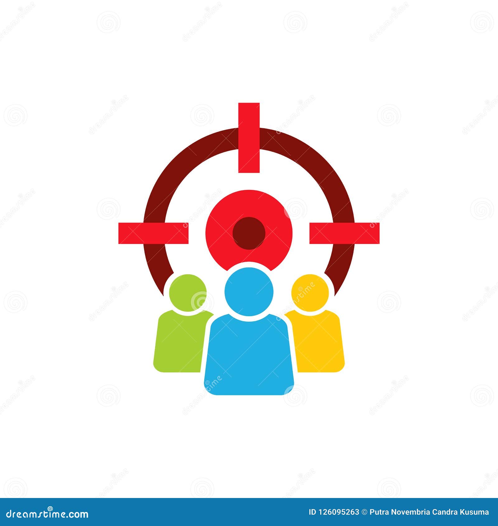 Target Group Logo Icon Design Stock Vector - Illustration of corporate ...