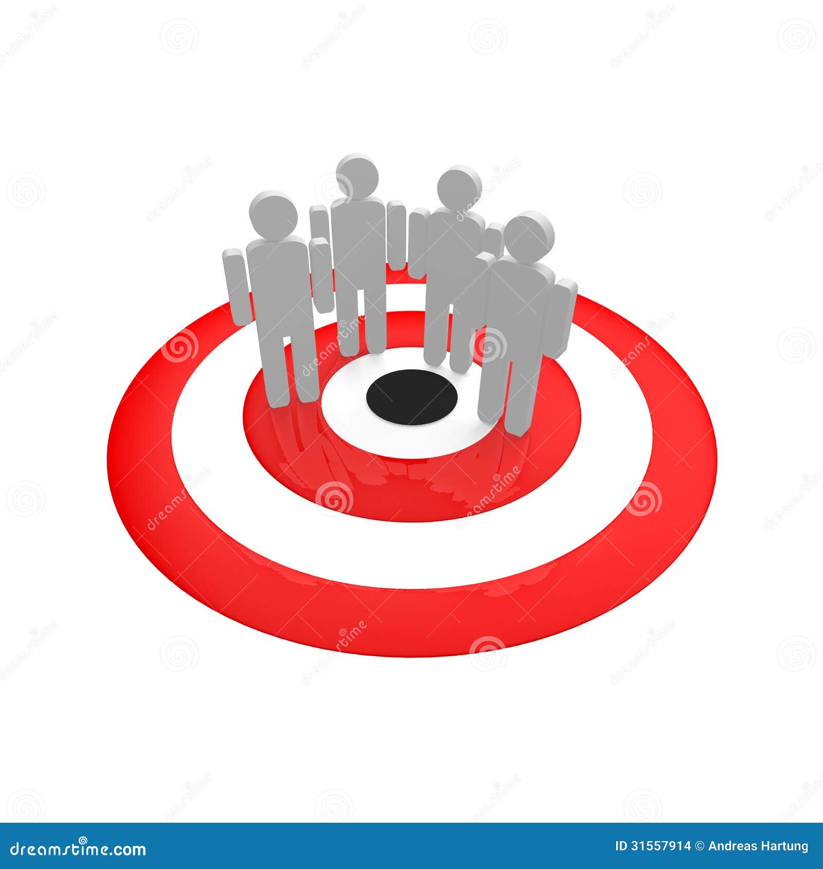 Target group stock illustration. Illustration of research - 31557914