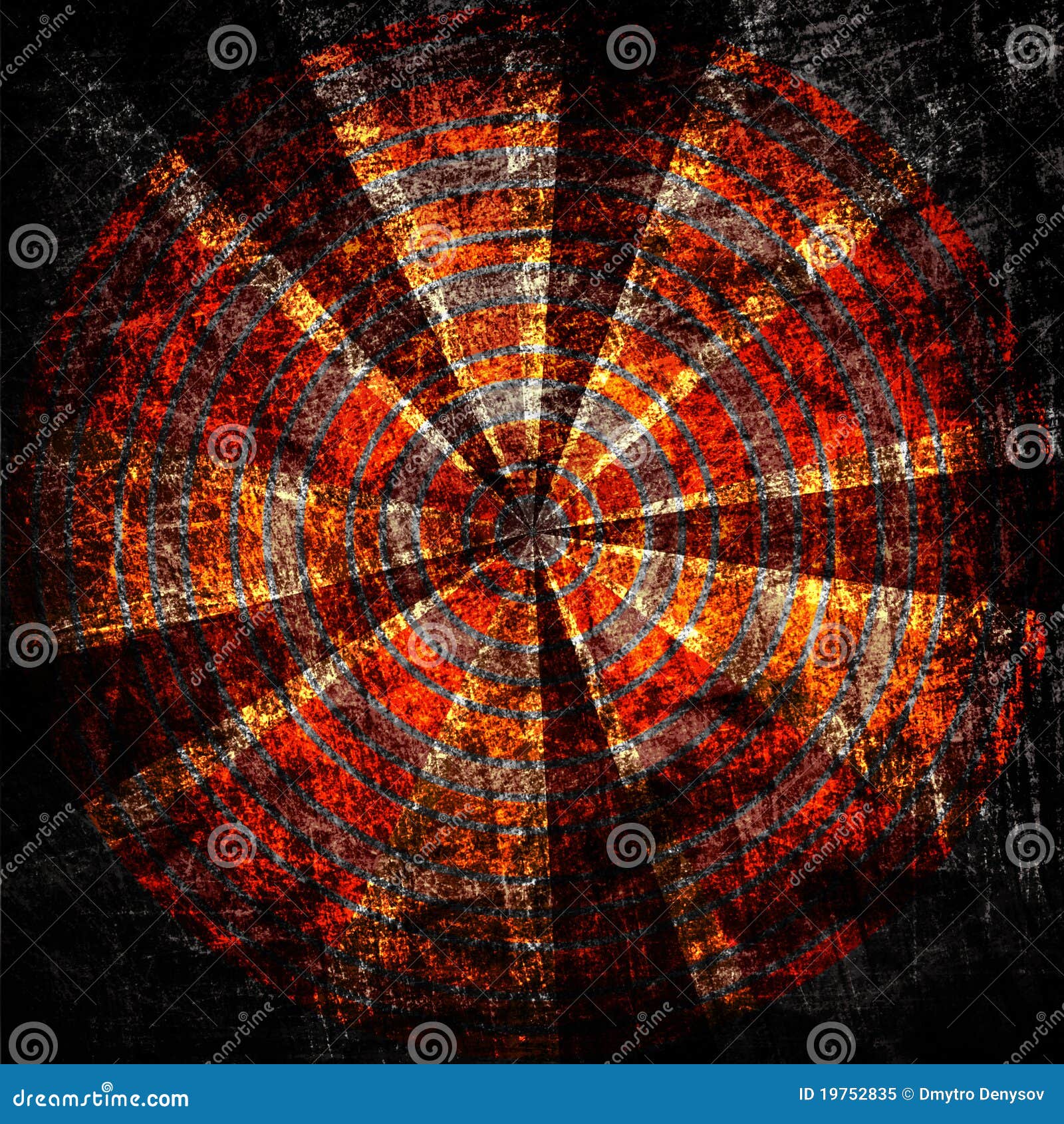 Target on Grunge Fabric Canvas Texture Stock Illustration ...