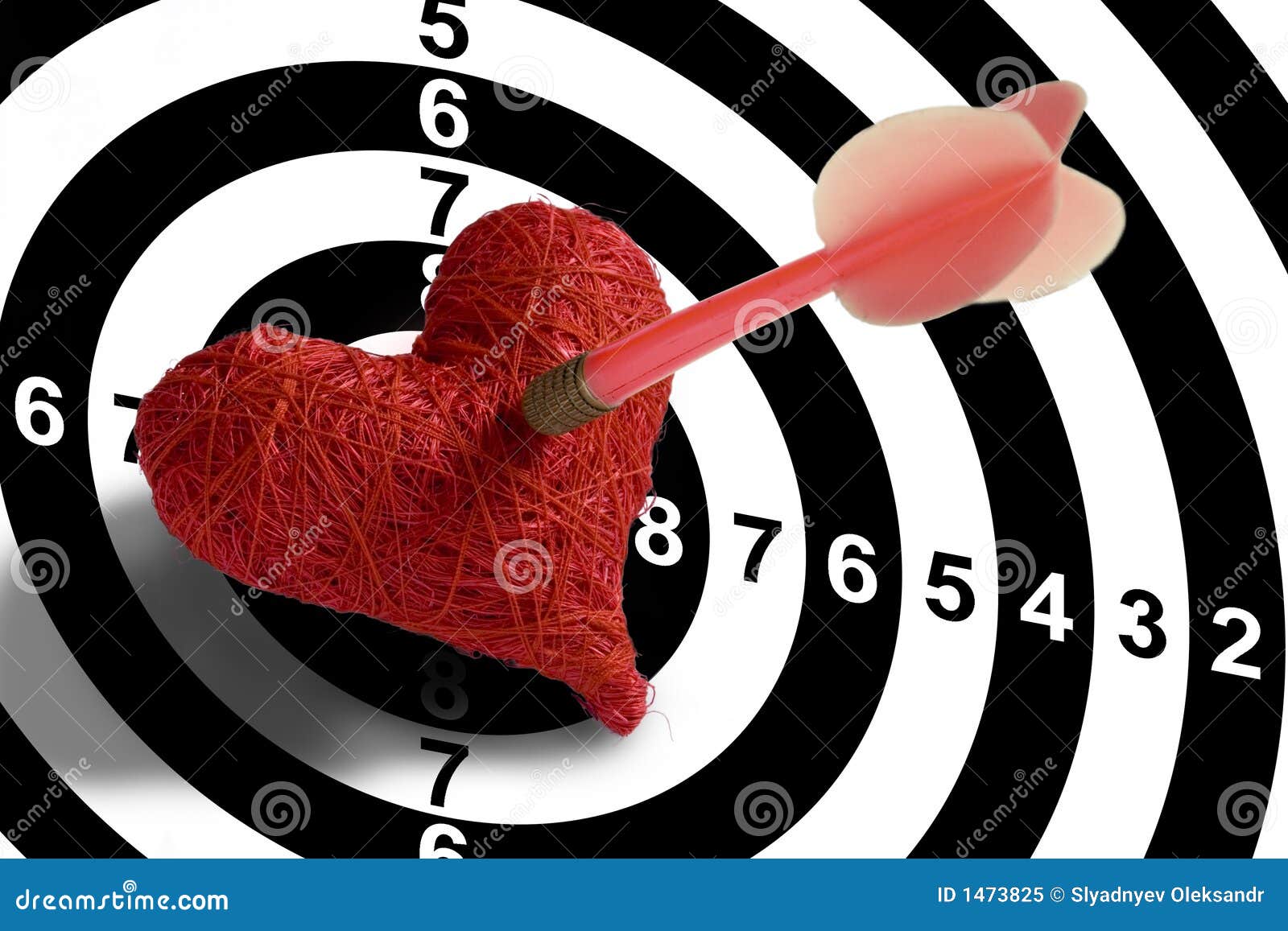 Target Heart Arrow Royalty-Free Stock Photography | CartoonDealer.com ...