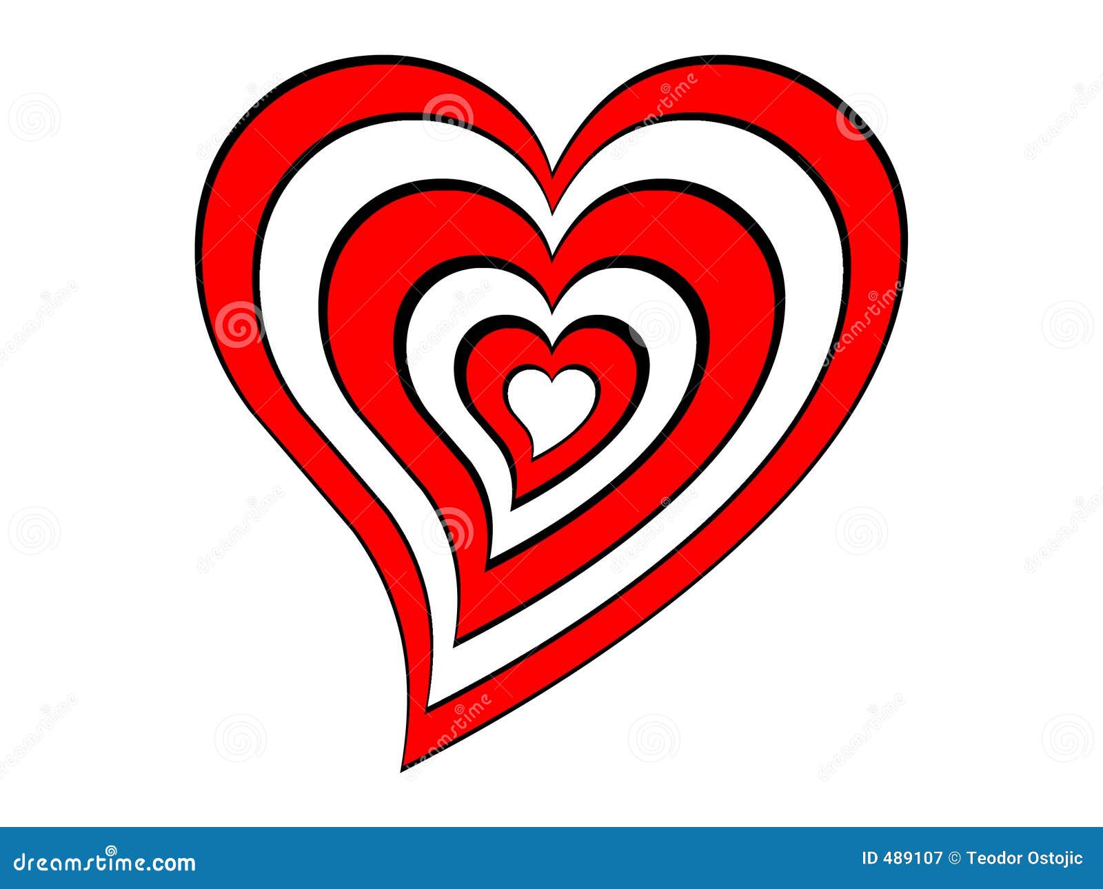 Target Heart stock illustration. Illustration of couple - 489107