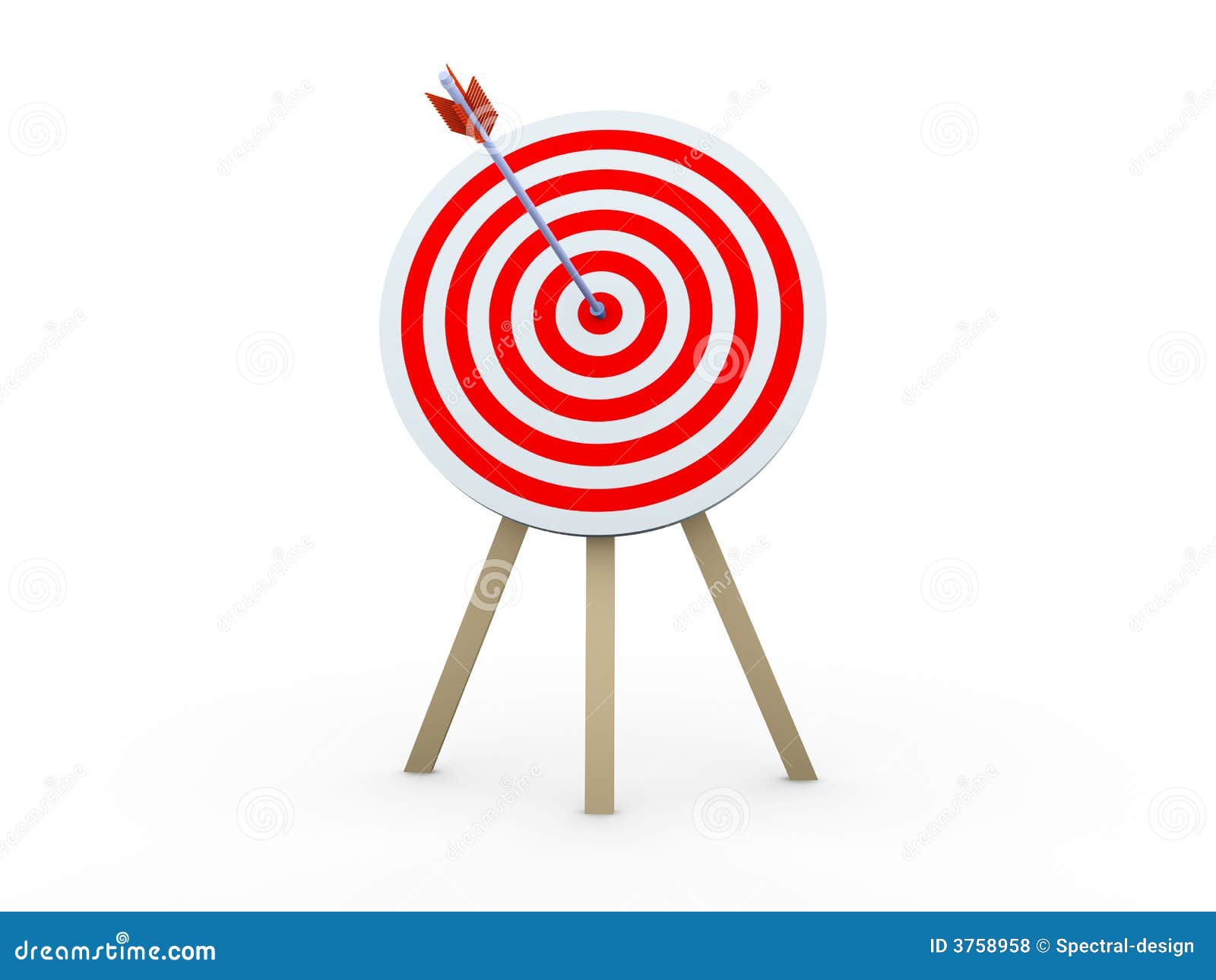 Target hit stock illustration. Illustration of graphic - 3758958