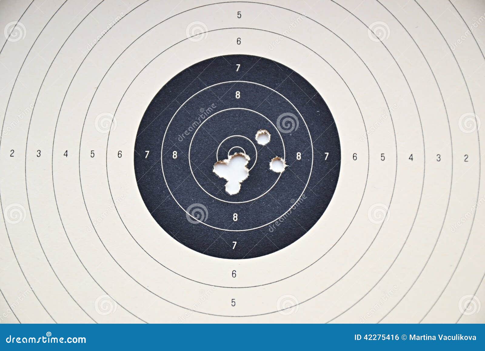 Target and holes stock photo. Image of close, security - 42275416