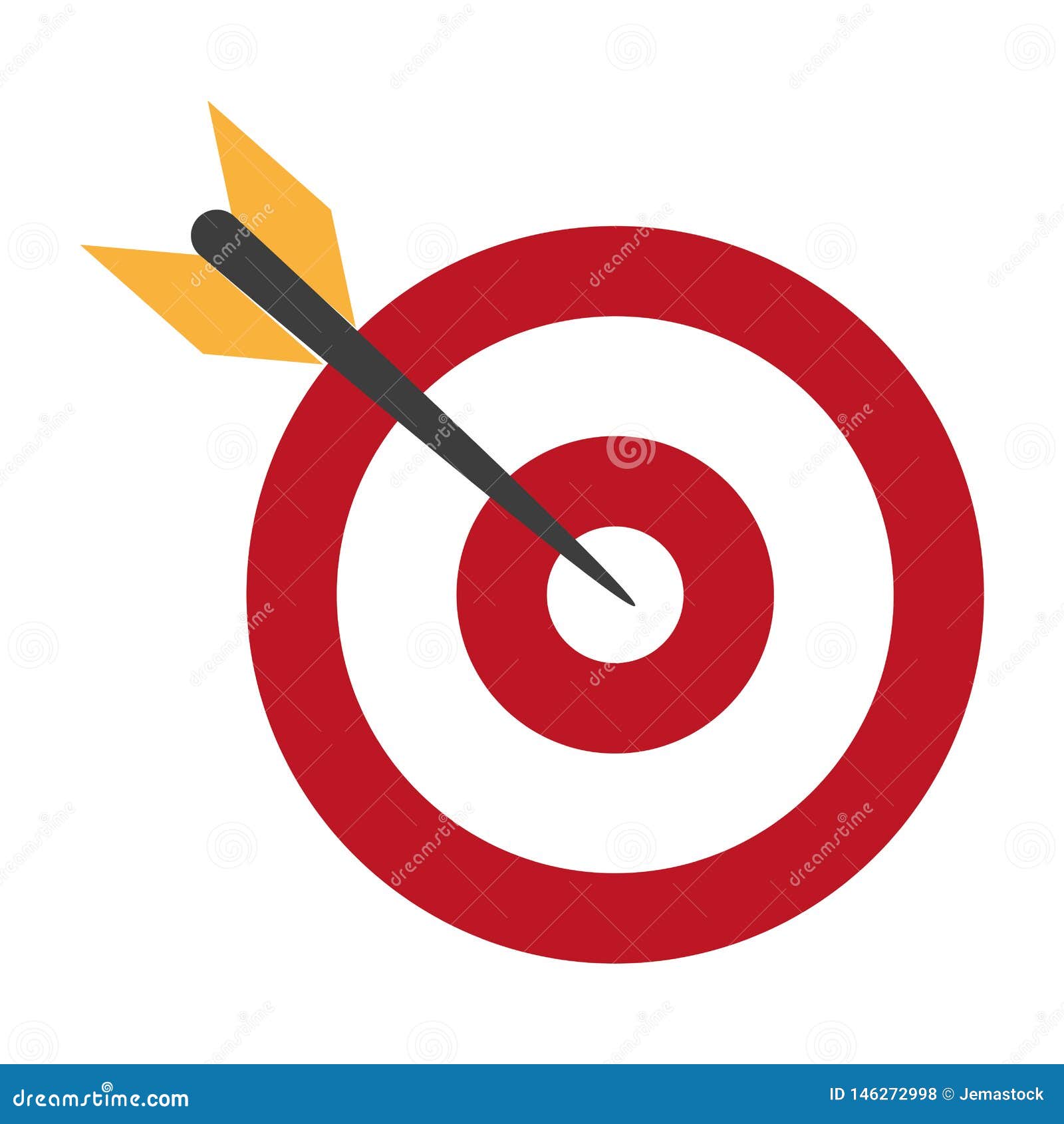 Target icon cartoon stock vector. Illustration of aiming - 146272998