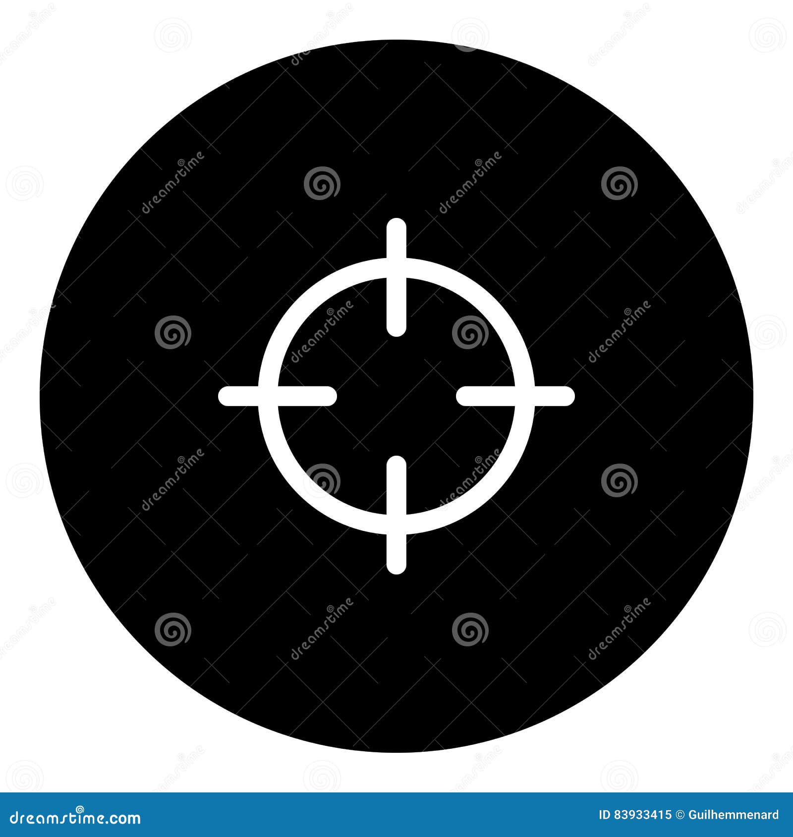 Target icon stock vector. Illustration of business, excellence - 83933415