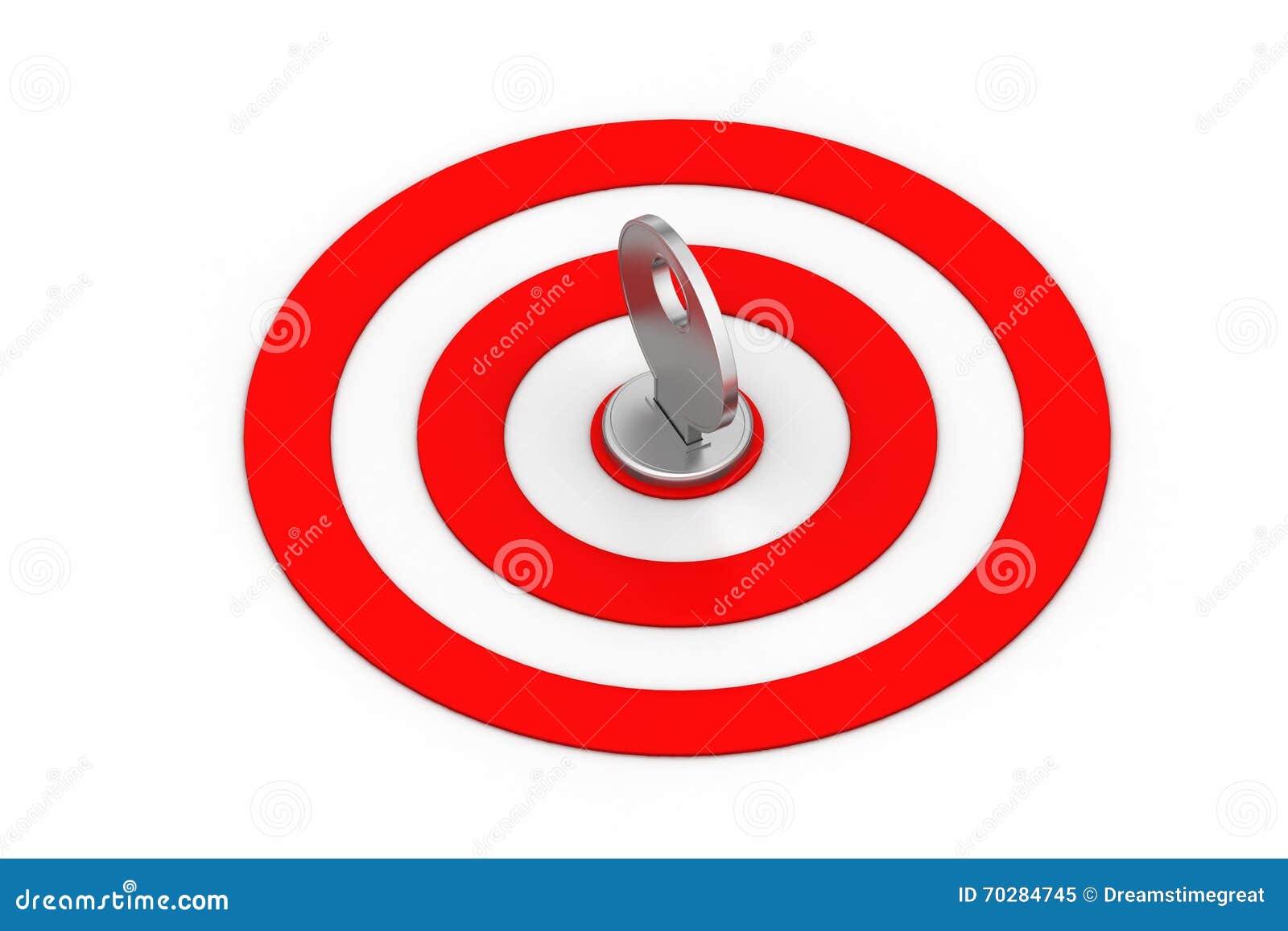 Target icon with lock stock illustration. Illustration of perfect ...