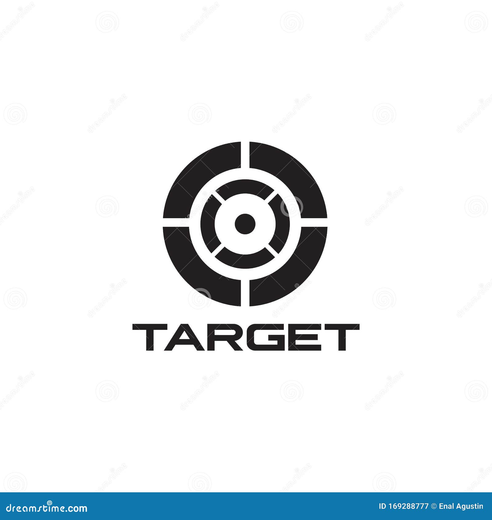 Target Icon Logo Design Vector Template Stock Vector - Illustration of ...