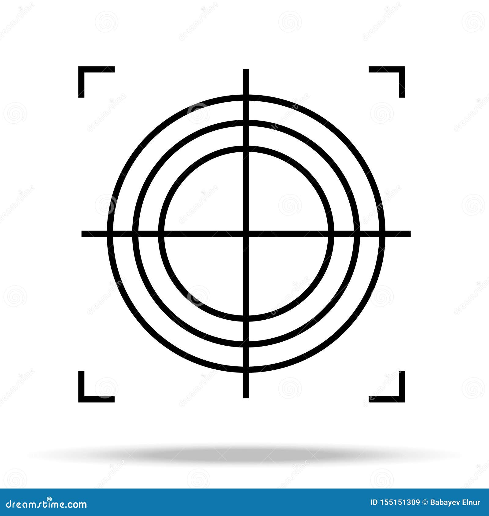 Target Icon Marketing Target Graphic Design Single Icon Vector ...
