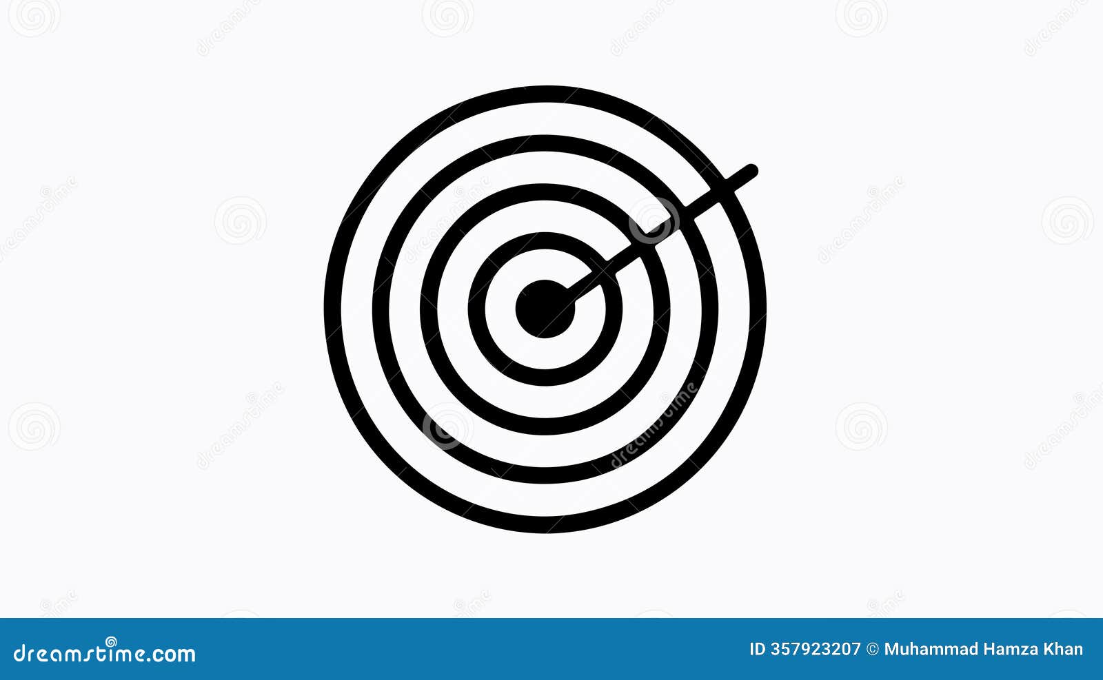 Assessment Target Icon for Professional Usage Stock Vector ...
