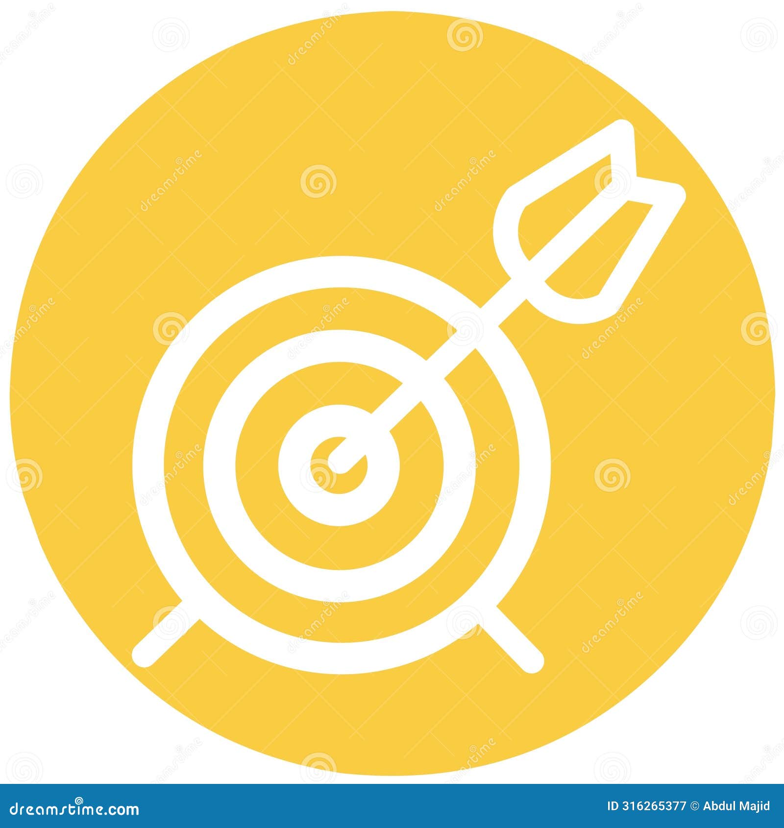 Target, Target Icon. Simple Editable Vector Logo Stock Vector ...