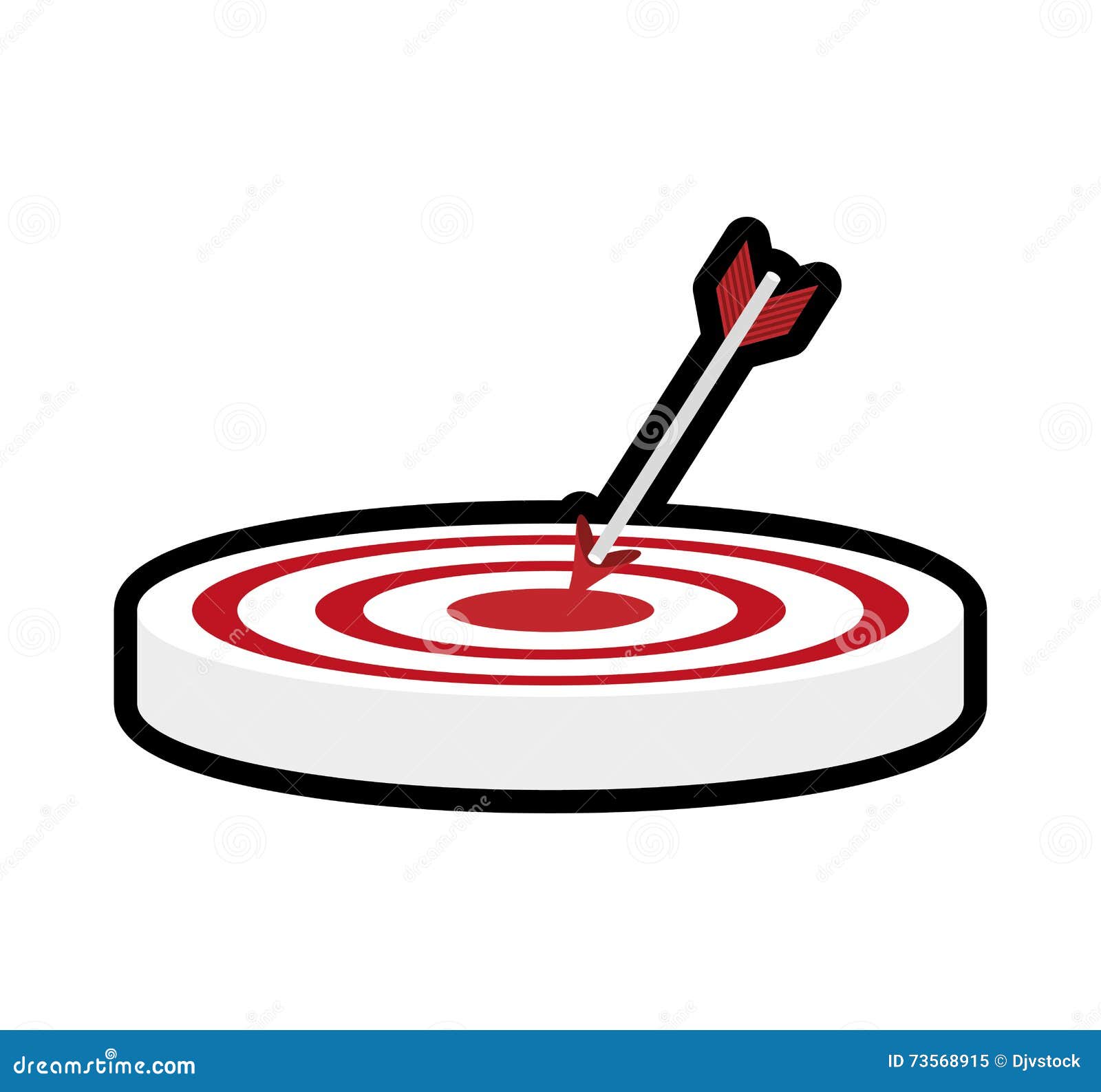 Target Icon. Solution Design. Vector Graphic Stock Vector ...