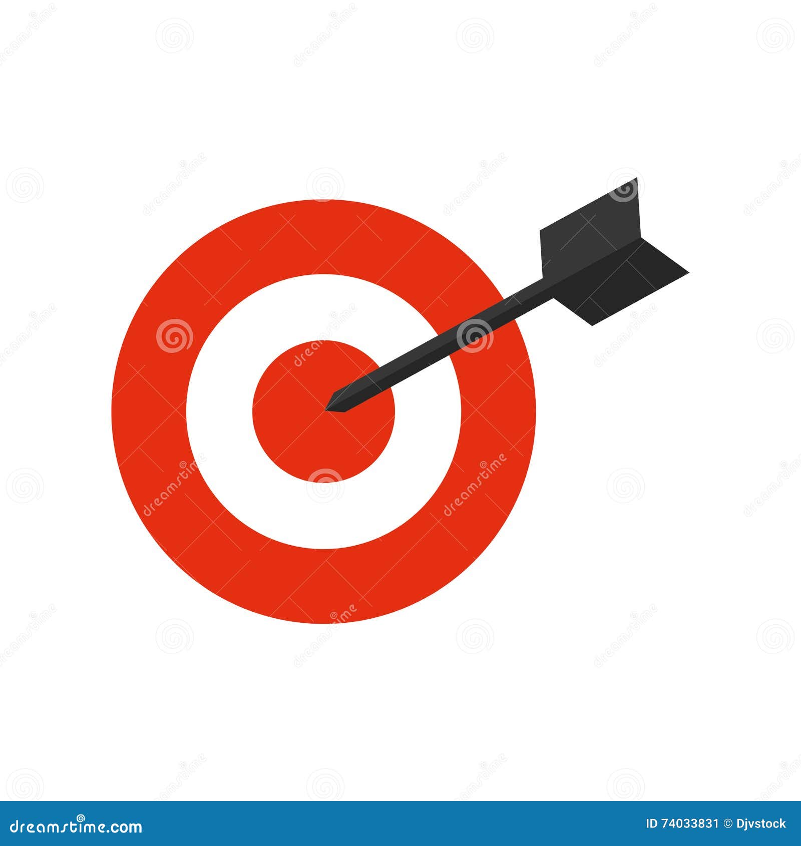 Target Icon. Solution Design. Vector Graphic Stock Illustration ...