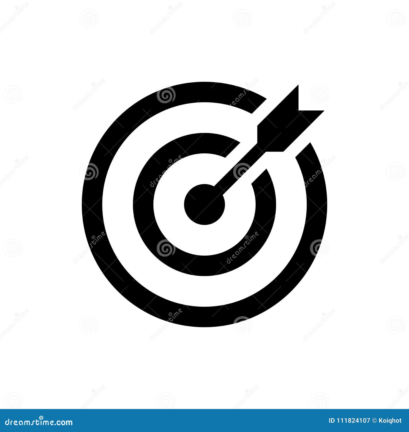 Target Icon, Business Objective Symbol Stock Vector - Illustration of ... Target Icon, Business Objective Symbol Stock Vector - Illustration of ...