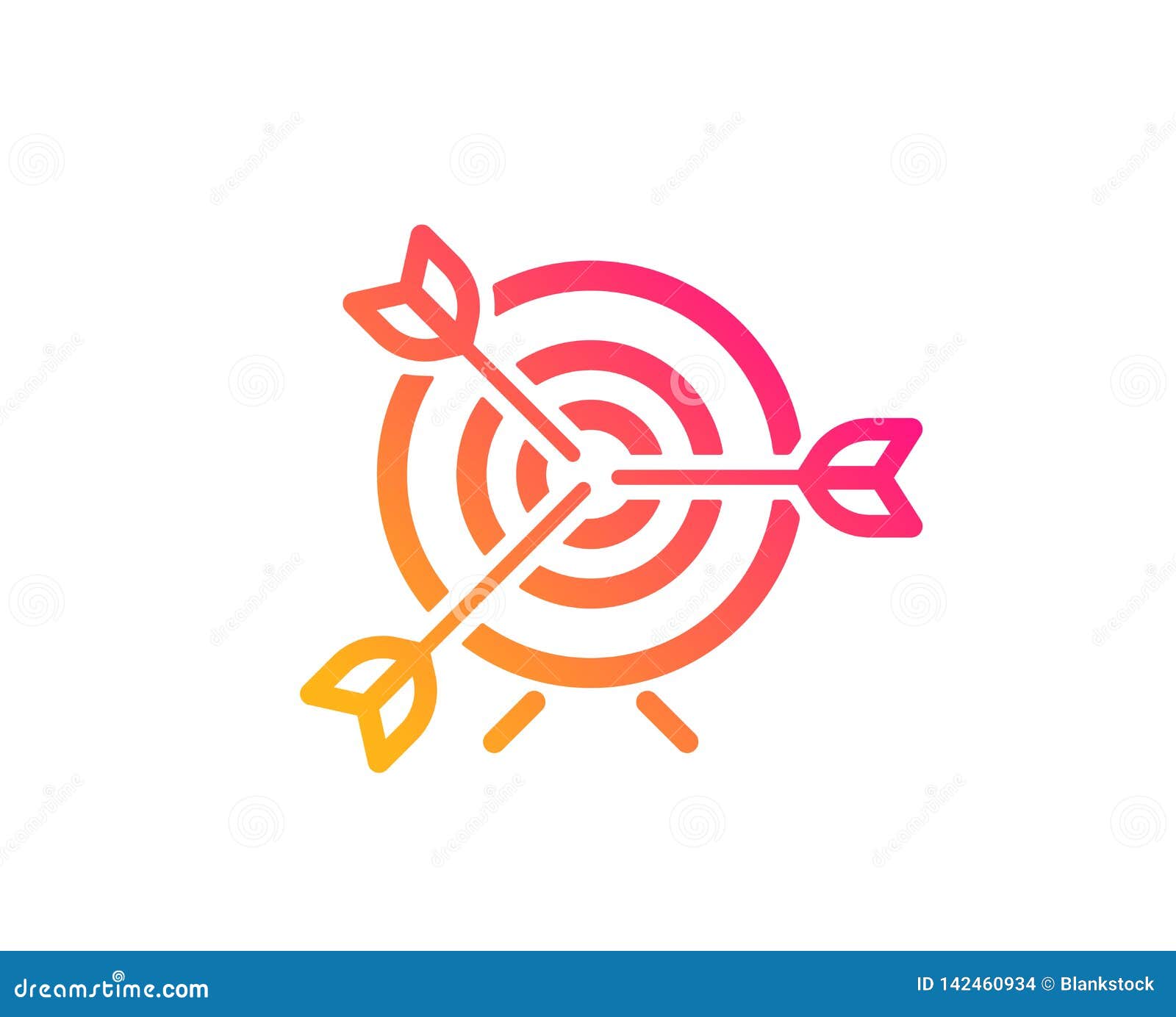 Target Icon. Targeting Strategy Sign. Vector Stock Vector ...