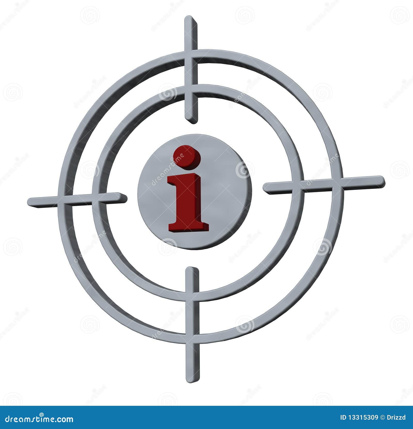 Target info stock illustration. Illustration of shooting - 13315309
