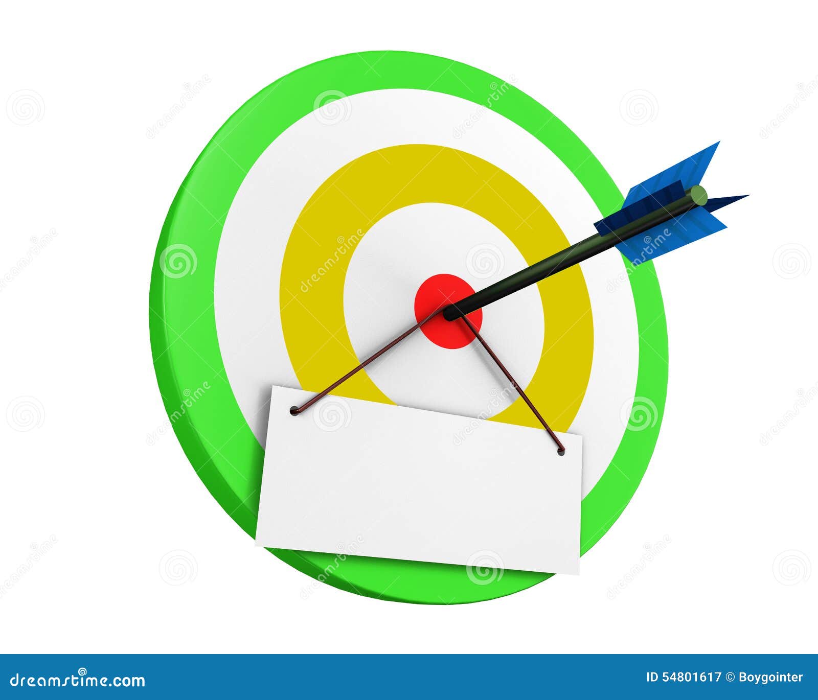 Target stock illustration. Illustration of vision, rich - 54801617