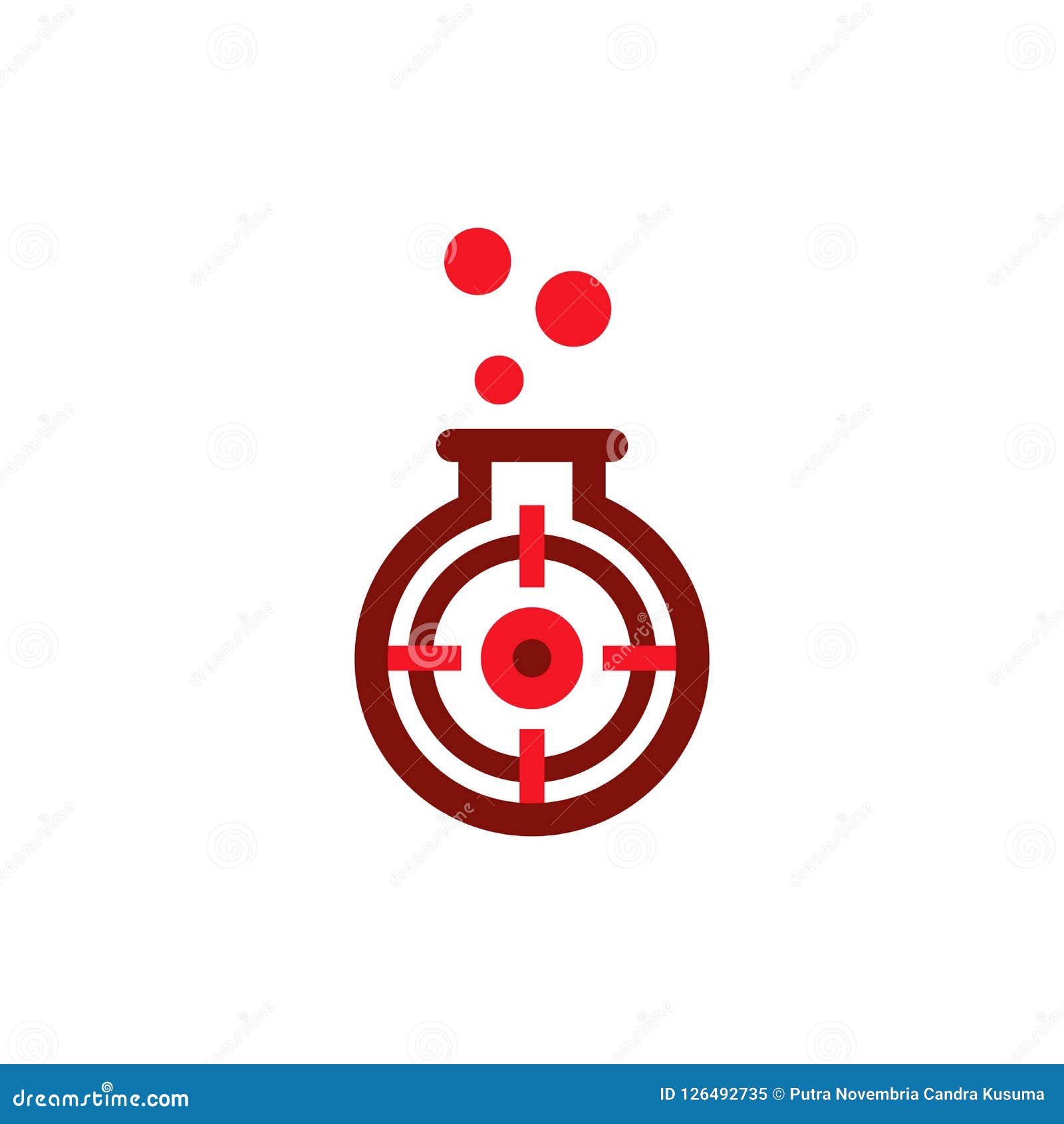 Target Lab Logo Icon Design Stock Vector - Illustration of goal ...