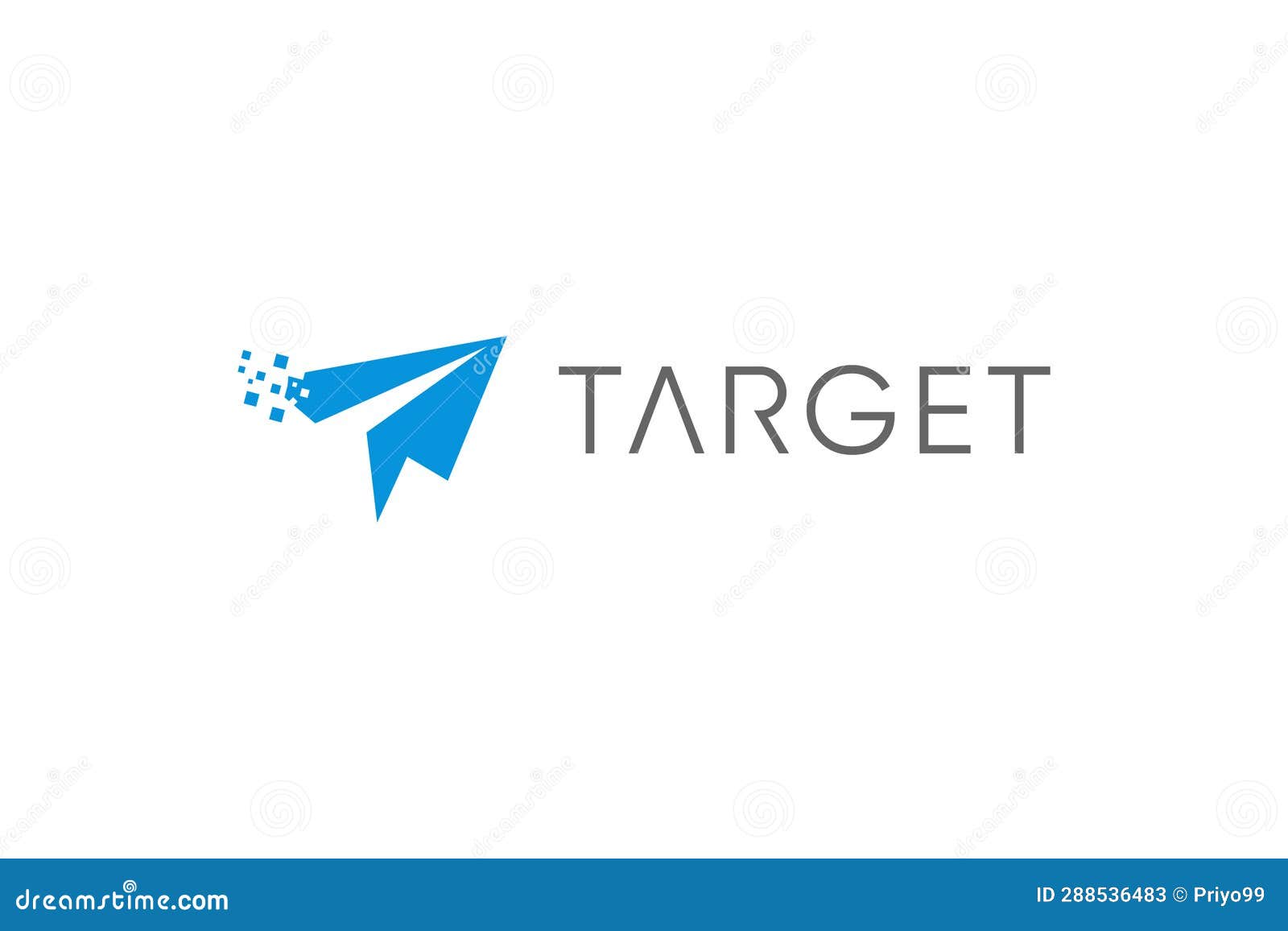 Target Logo Design with Modern Unique Concept Stock Vector ...
